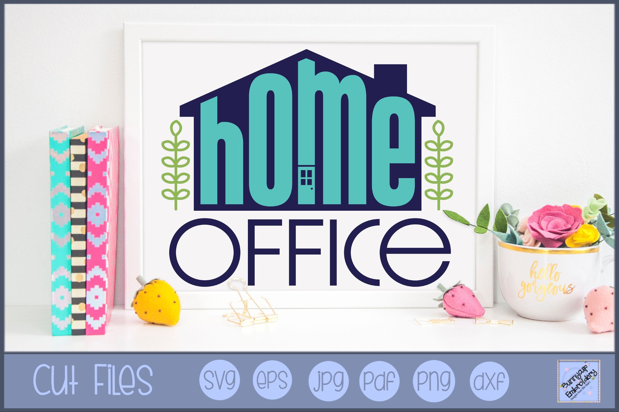 Home Office - SVG, Clipart, Graphic (687787) | Cut Files | Design Bundles