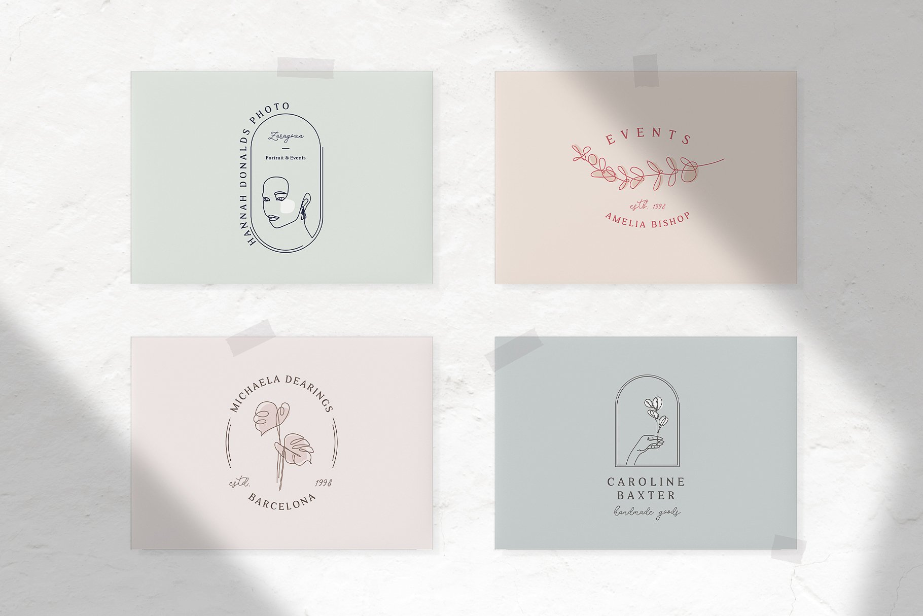 Lina Logo Collection (465475) | Logos | Design Bundles