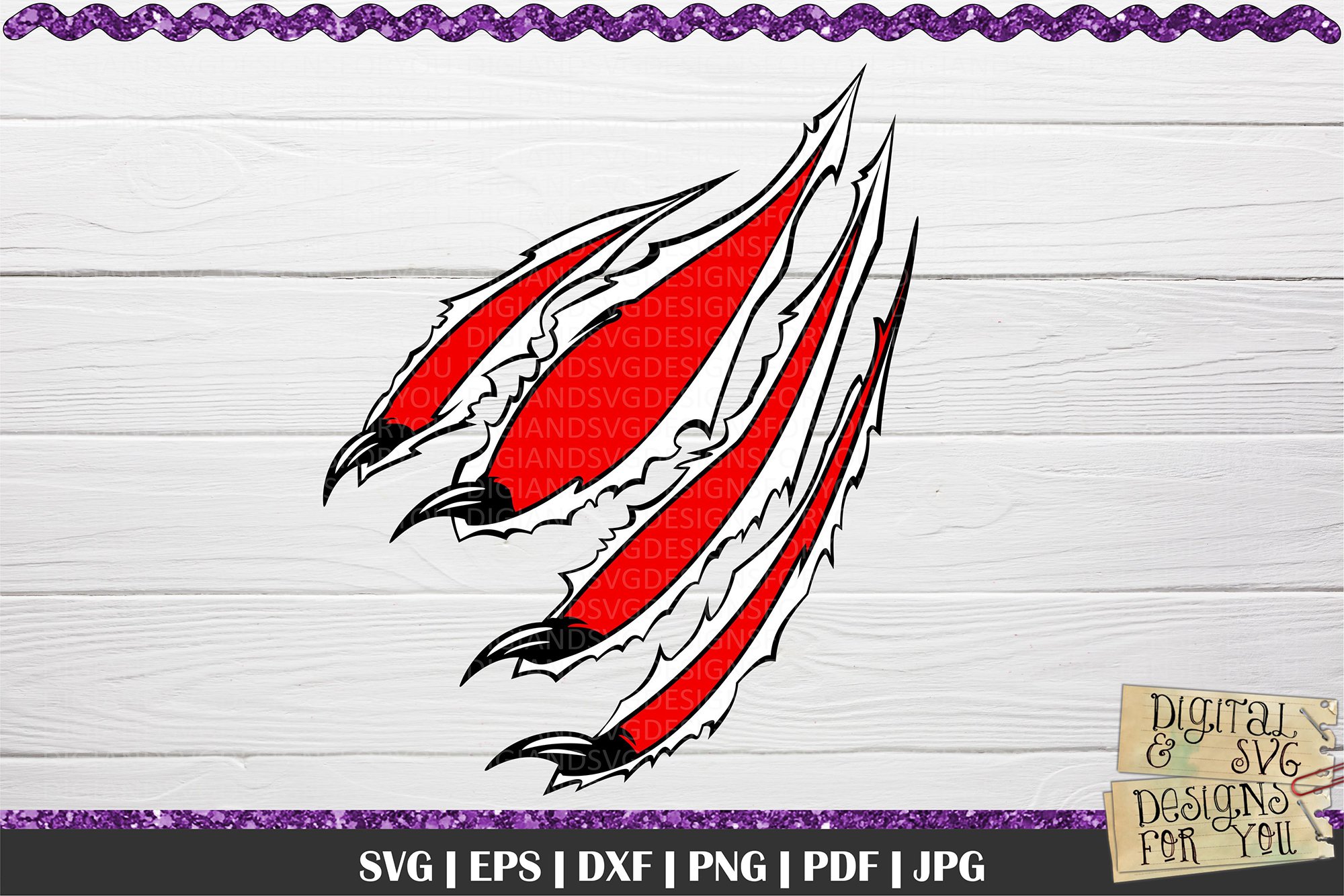 Ripping Claws | Monster claws | Claws SVG | Halloween SVG (980996 ...
