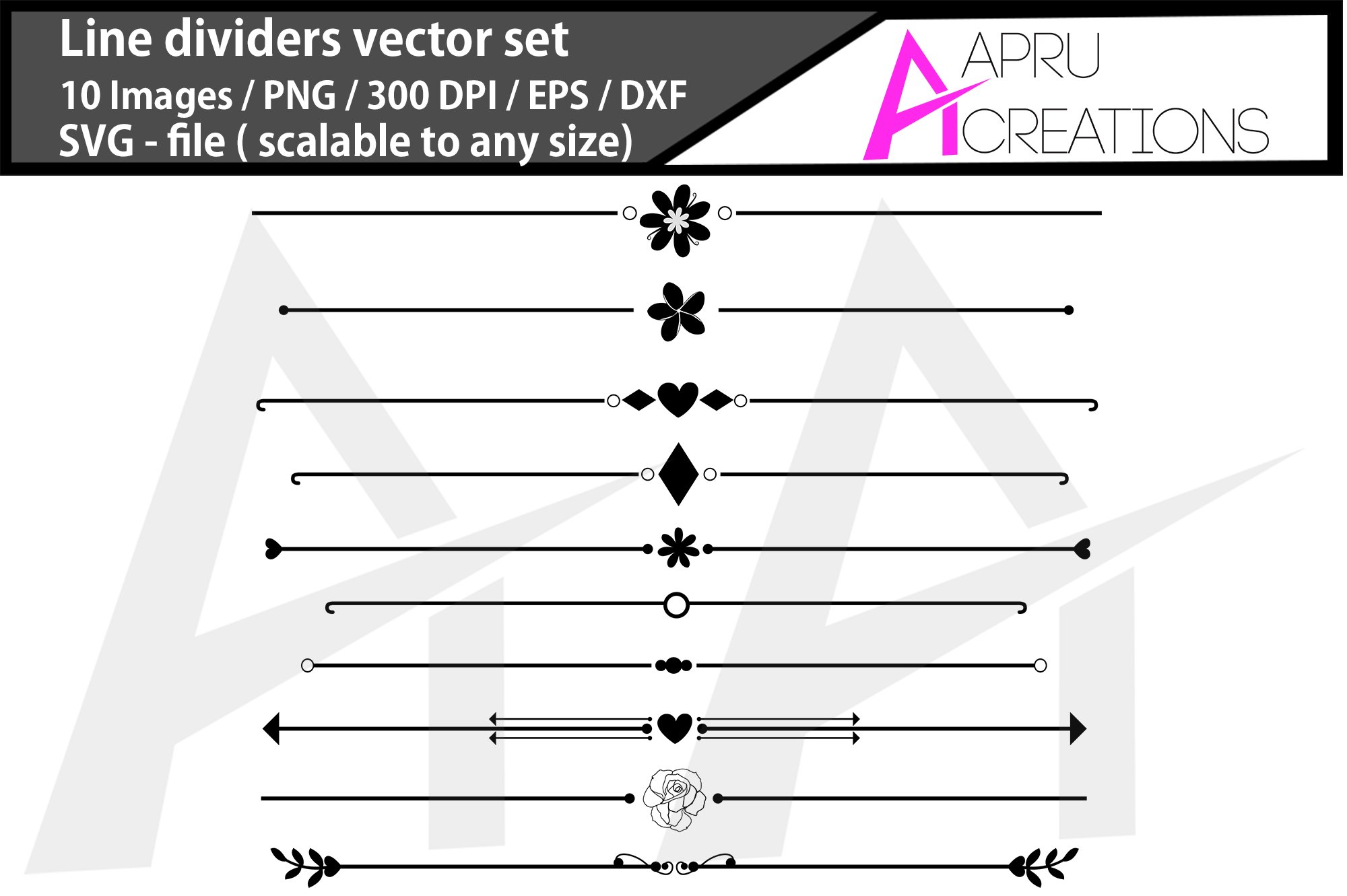 Line dividers svg/ Line dividers silhouette (611262) | Illustrations ...