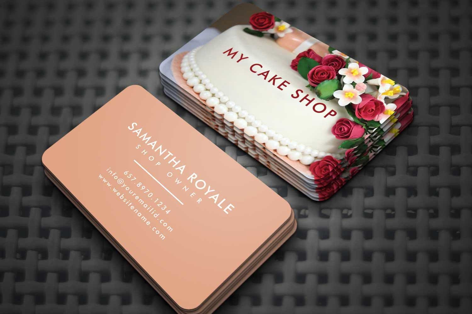 Your Cake sweet shop beautiful unique card (270934) | Business Cards ...
