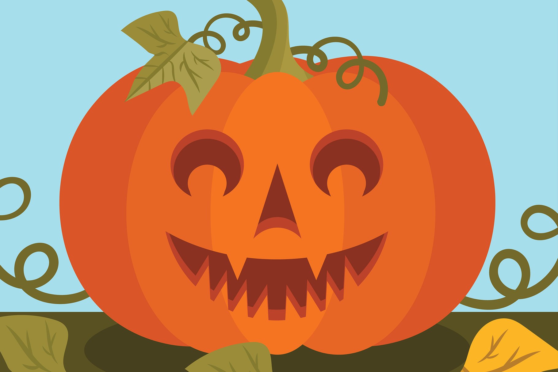 Fall Pumpkins Clip Art Set (281787) | Illustrations | Design Bundles