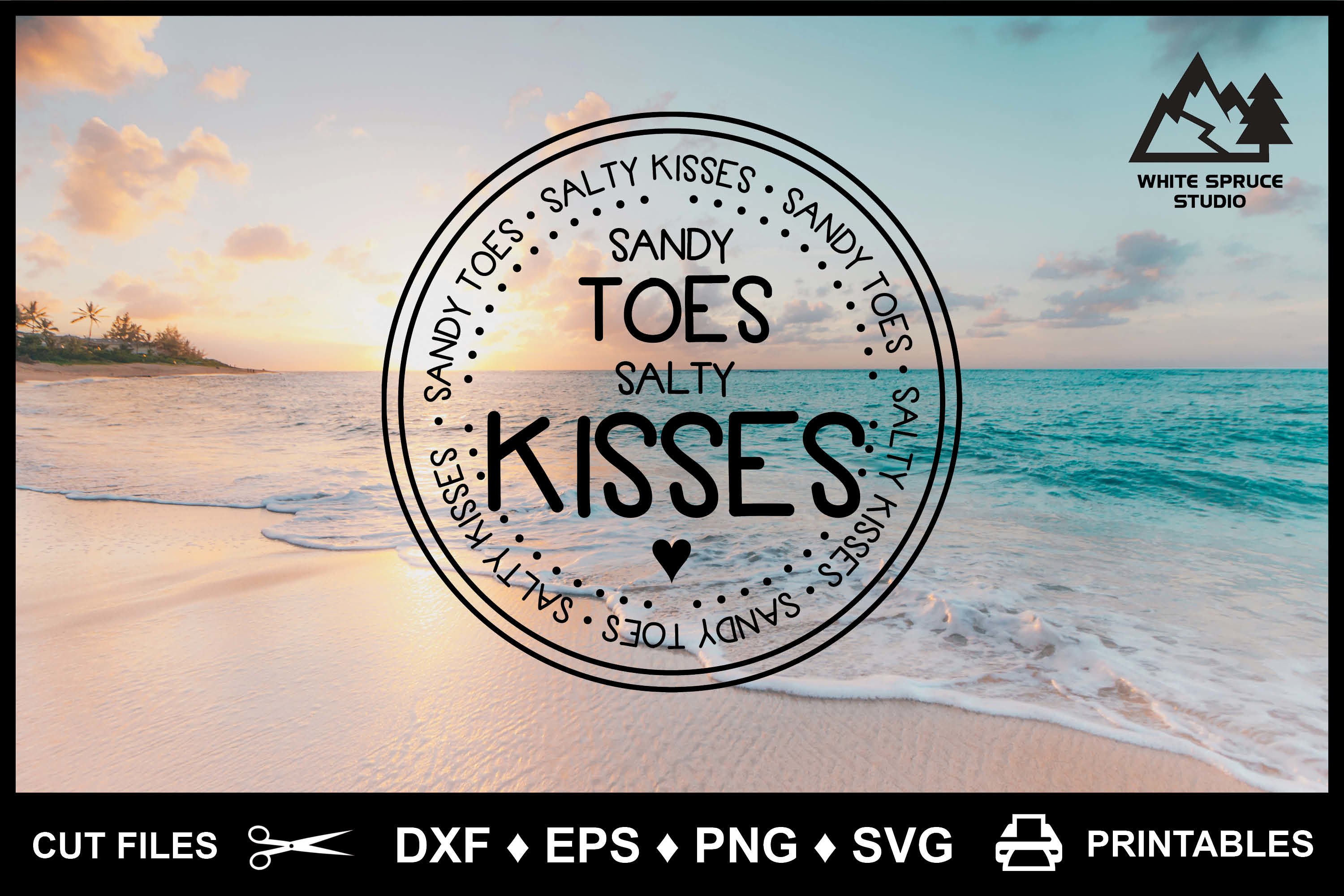 Beach Words Collection, Beach Rules, Sandy Toes Bundle (562029) | Cut ...