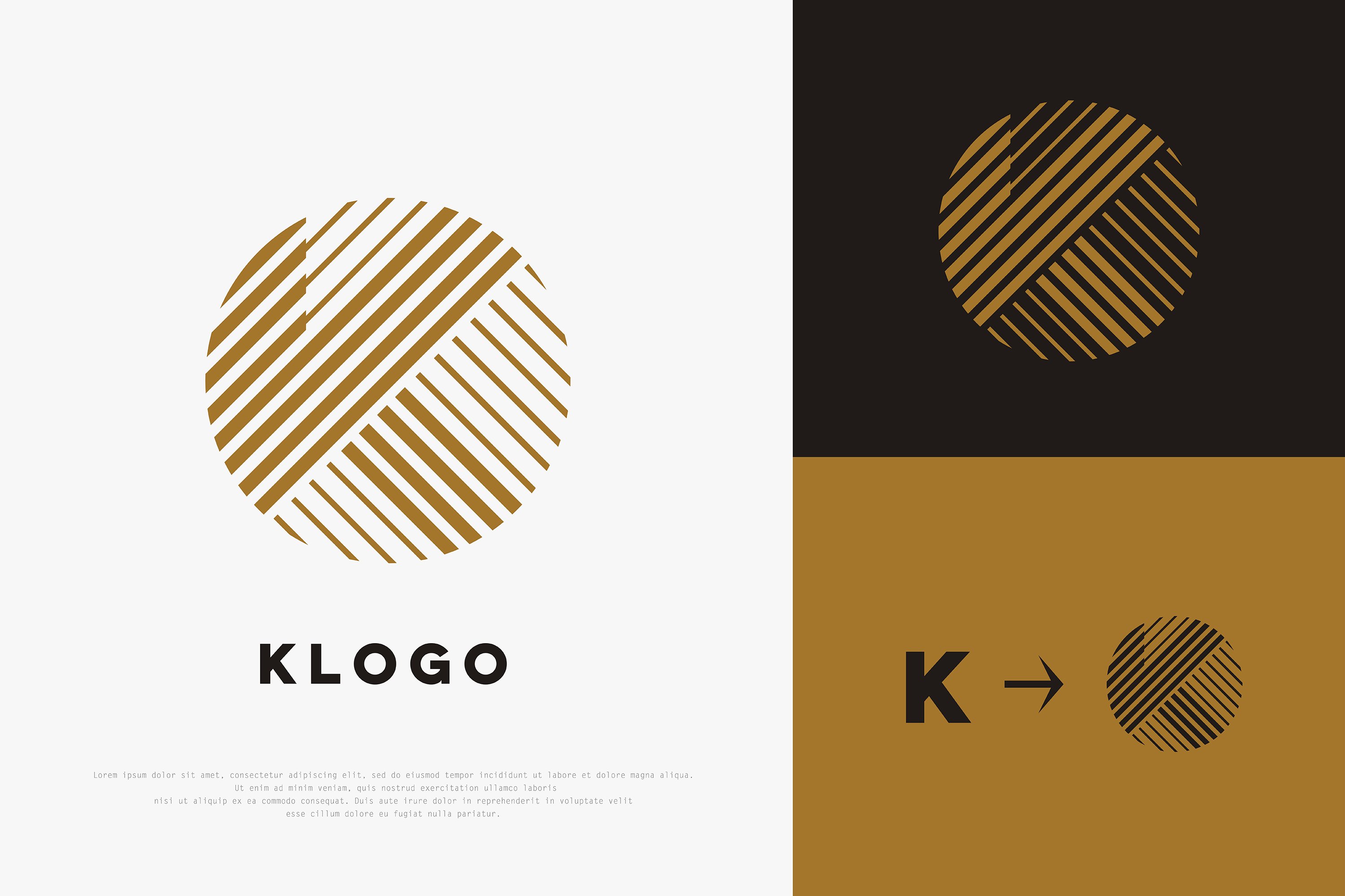Abstract Letter K Logo 126131 Logos Design Bundles