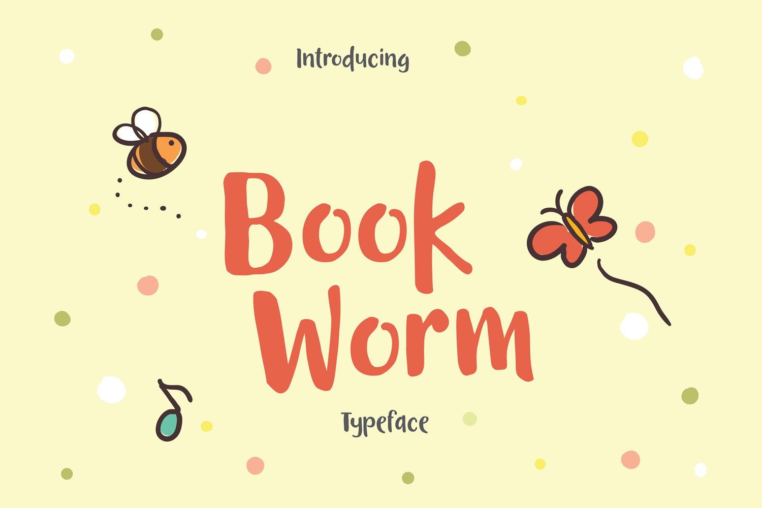 Book Worm (2215) | Regular | Font Bundles
