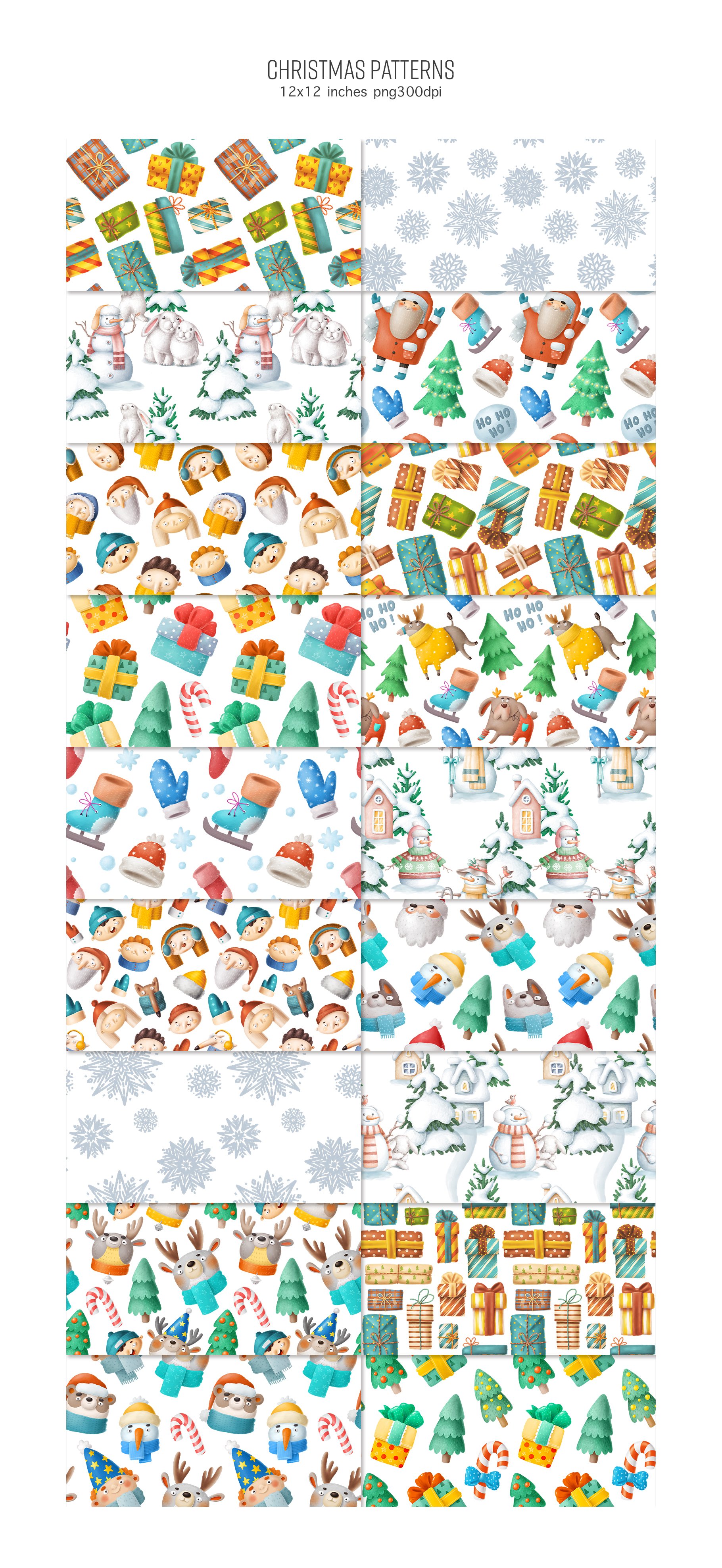 Pattern Bundle (1127019) | Patterns | Design Bundles