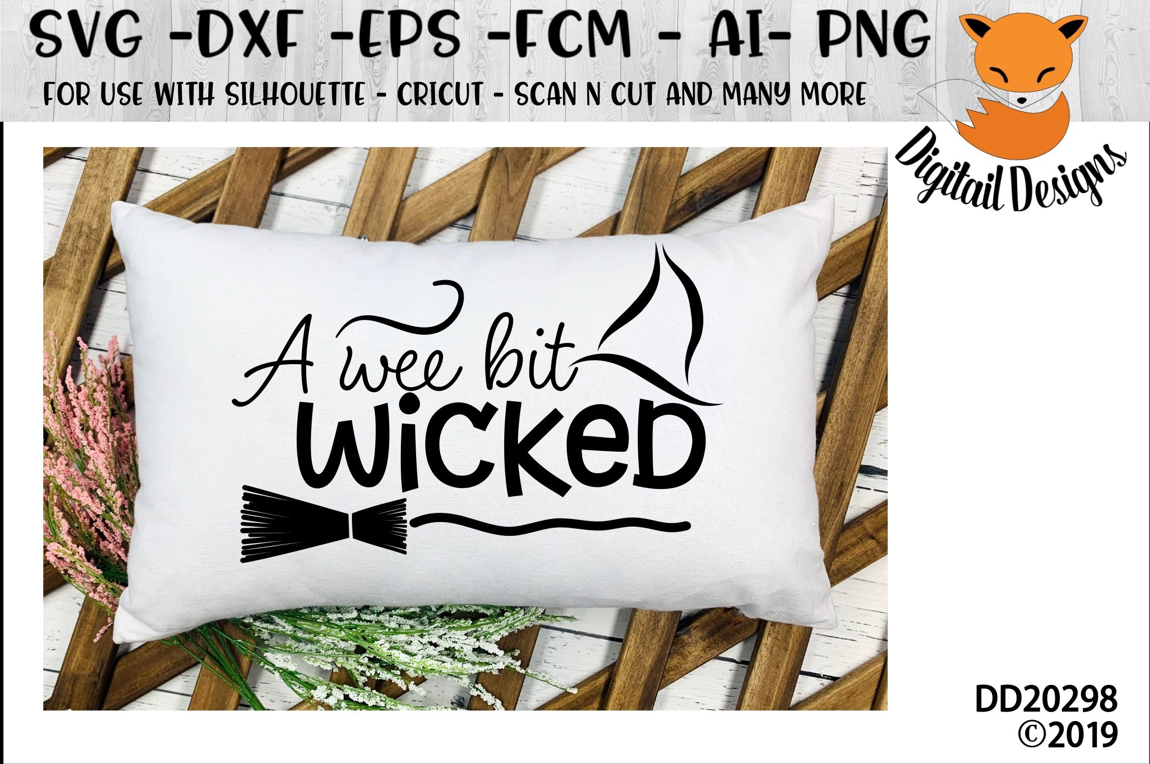 Wee Bit Wicked Halloween SVG (943019) | SVGs | Design Bundles