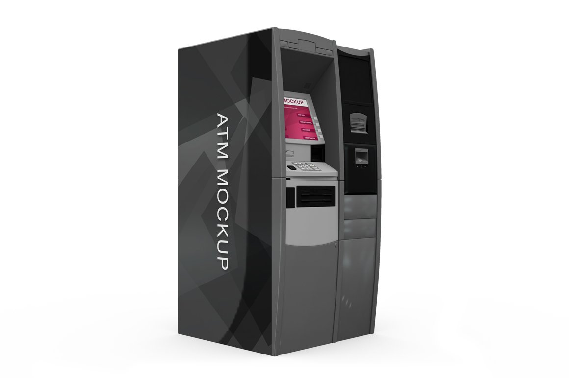 ATM Mockup Mockup (48264) | Mockups | Design Bundles