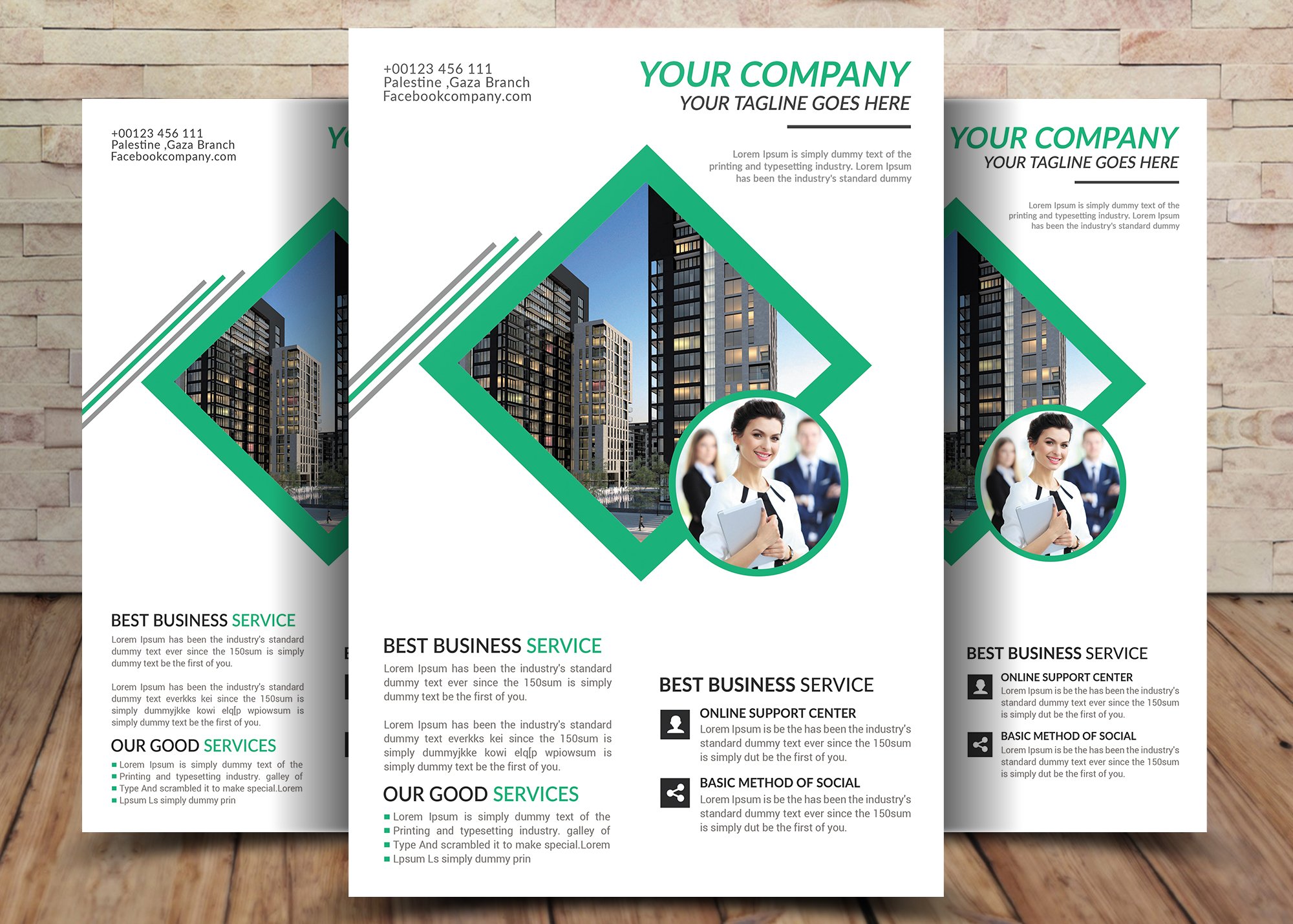 Business Company Flyer (76014) | Flyers | Design Bundles