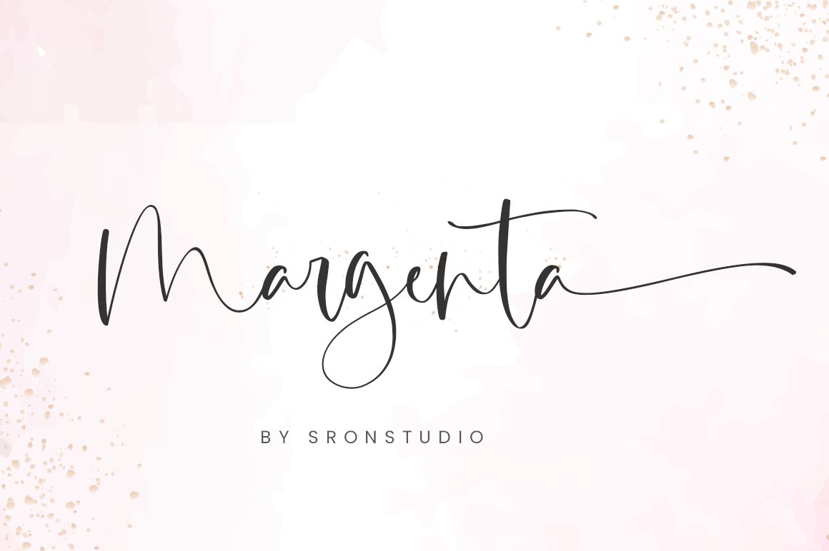 Margenta // Sweet Calligraphy (914924) | Calligraphy | Font Bundles