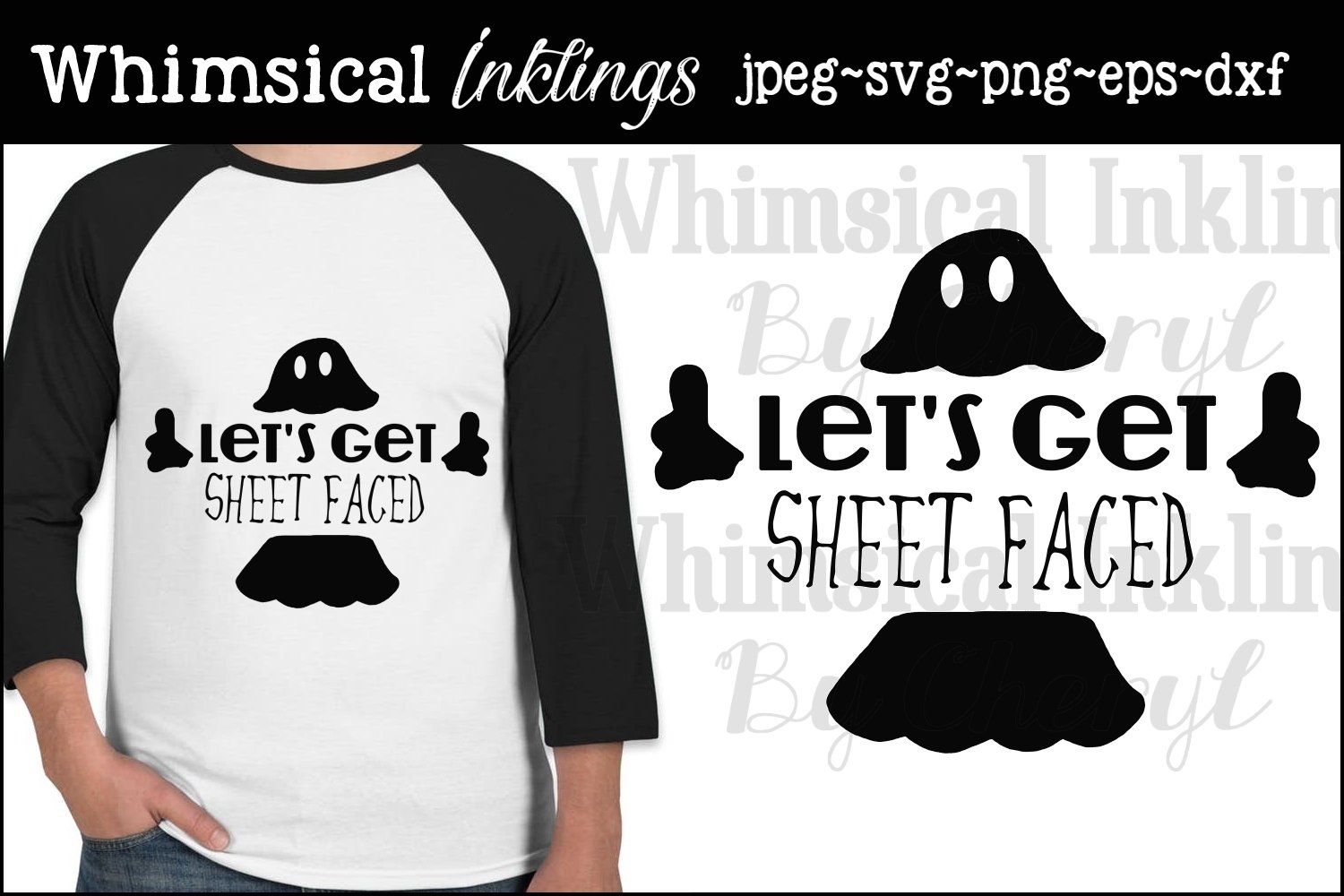 Sheet Faced SVG (119385) | SVGs | Design Bundles