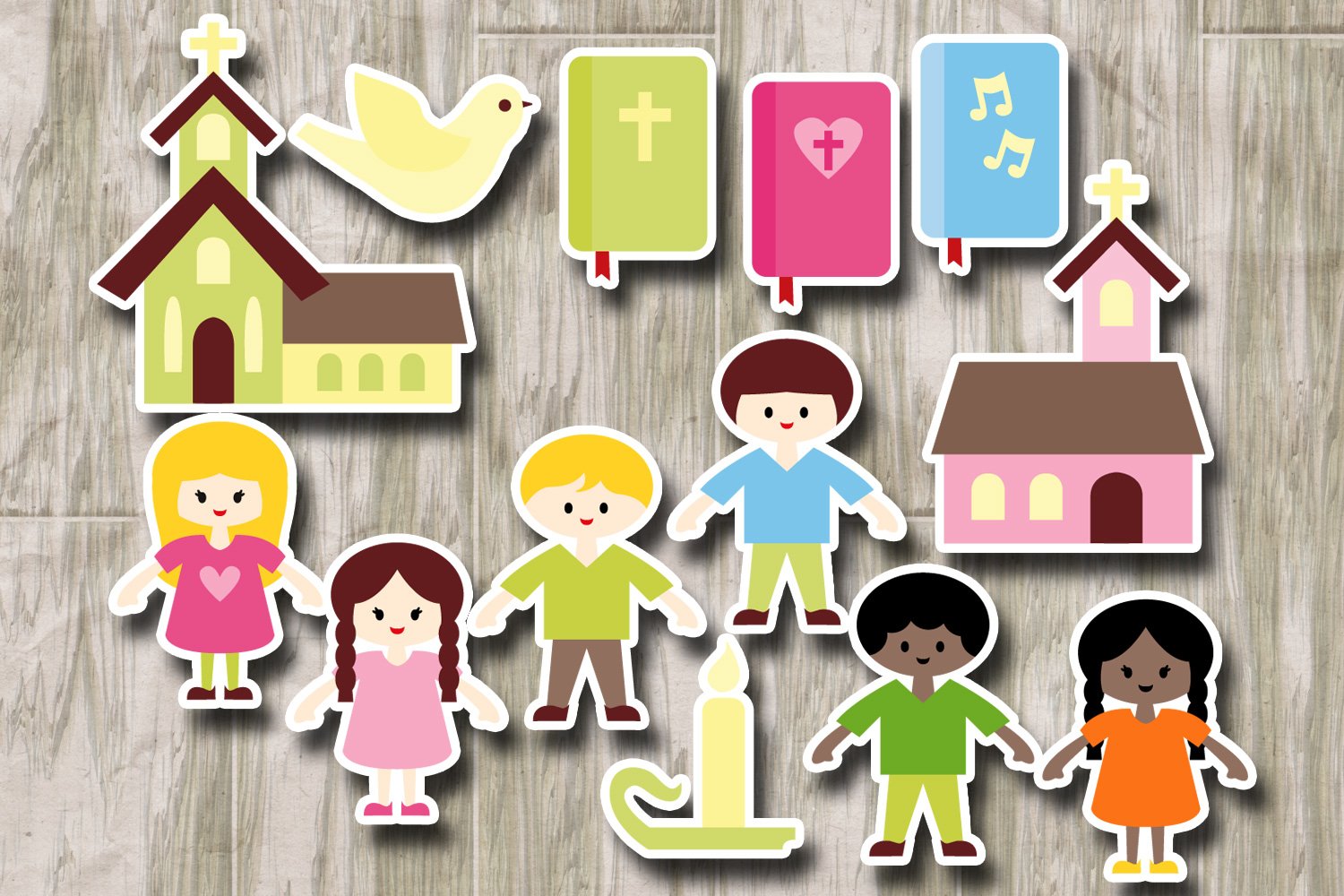 Sunday school illustrations and graphics (84626) | Illustrations ...