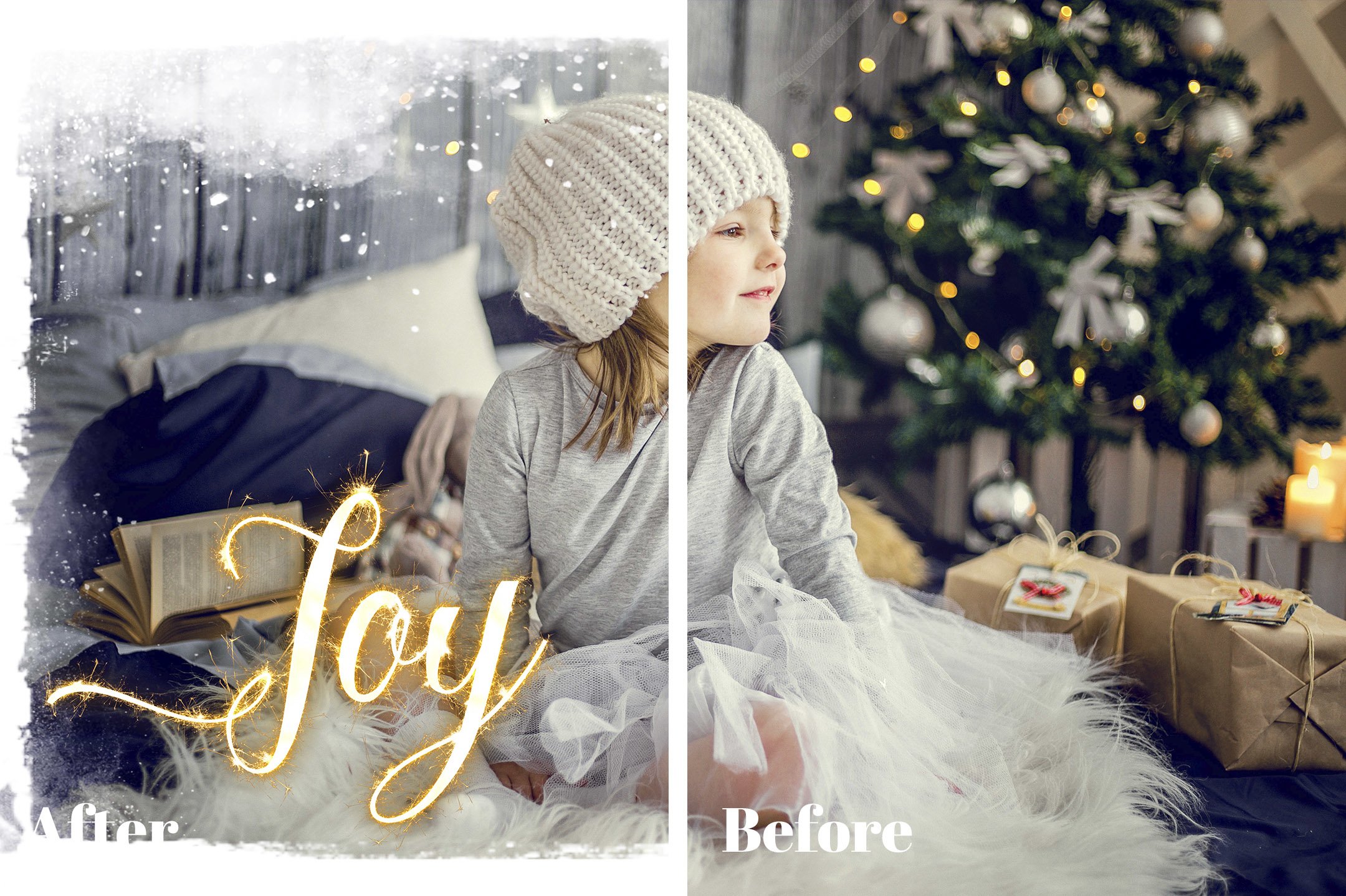 130 CHRISTMAS BUNDLE Overlays, Photoshop Overlays, Photoshop (913293 ...
