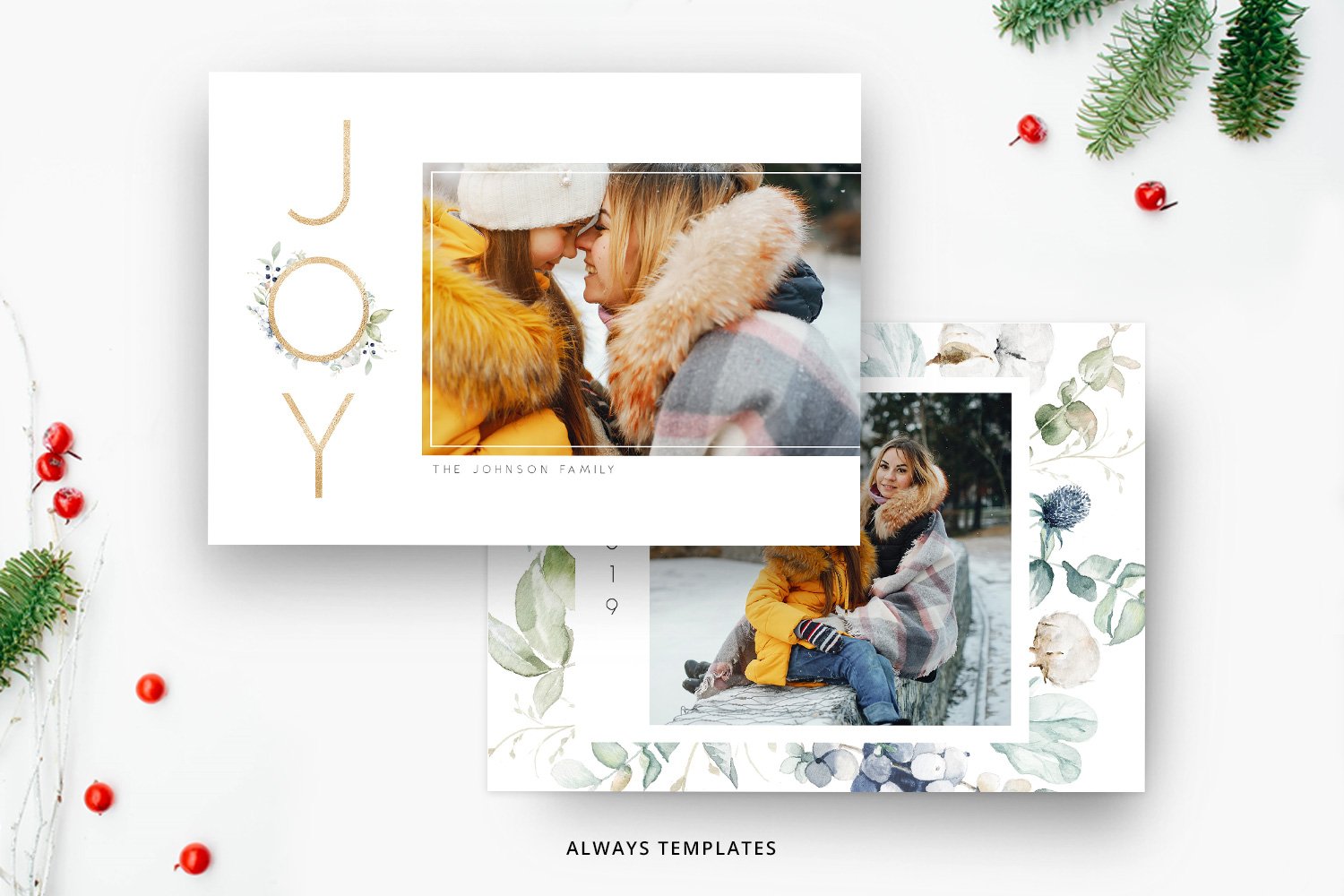 Christmas Card Bundle (378465) | Card Making | Design Bundles