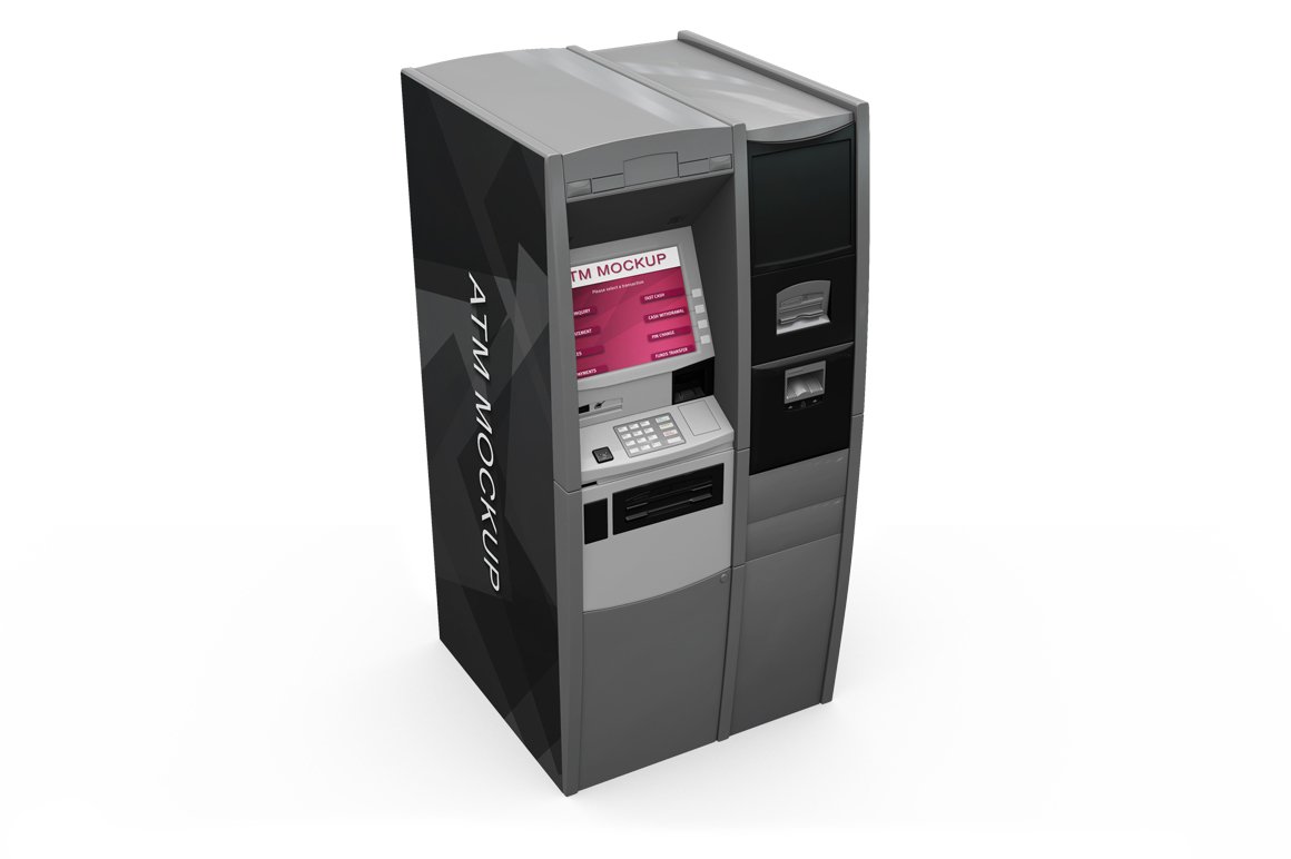 ATM Mockup Mockup (48264) | Mockups | Design Bundles
