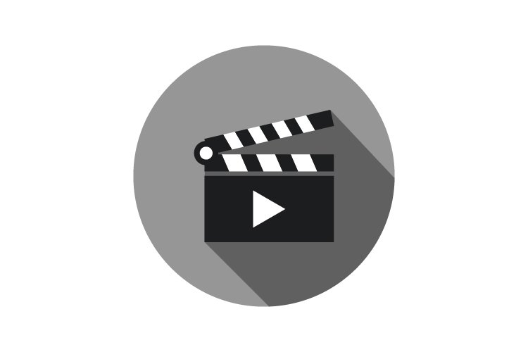 Clapper icon (266089) | Icons | Design Bundles