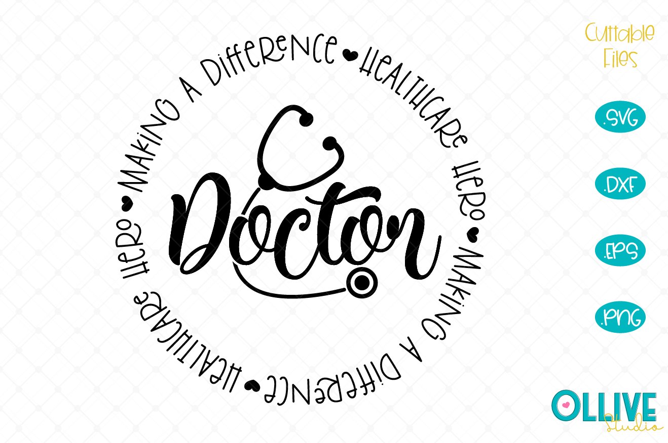Doctor Healthcare Hero SVG (536294) | Cut Files | Design Bundles