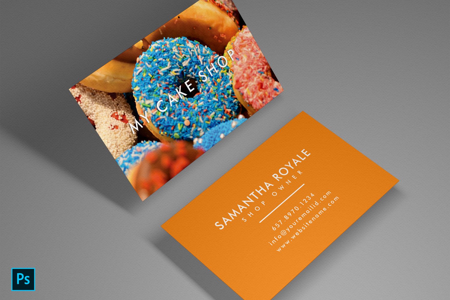 Cake sweet shop beautiful unique card (273246) | Business Cards ...