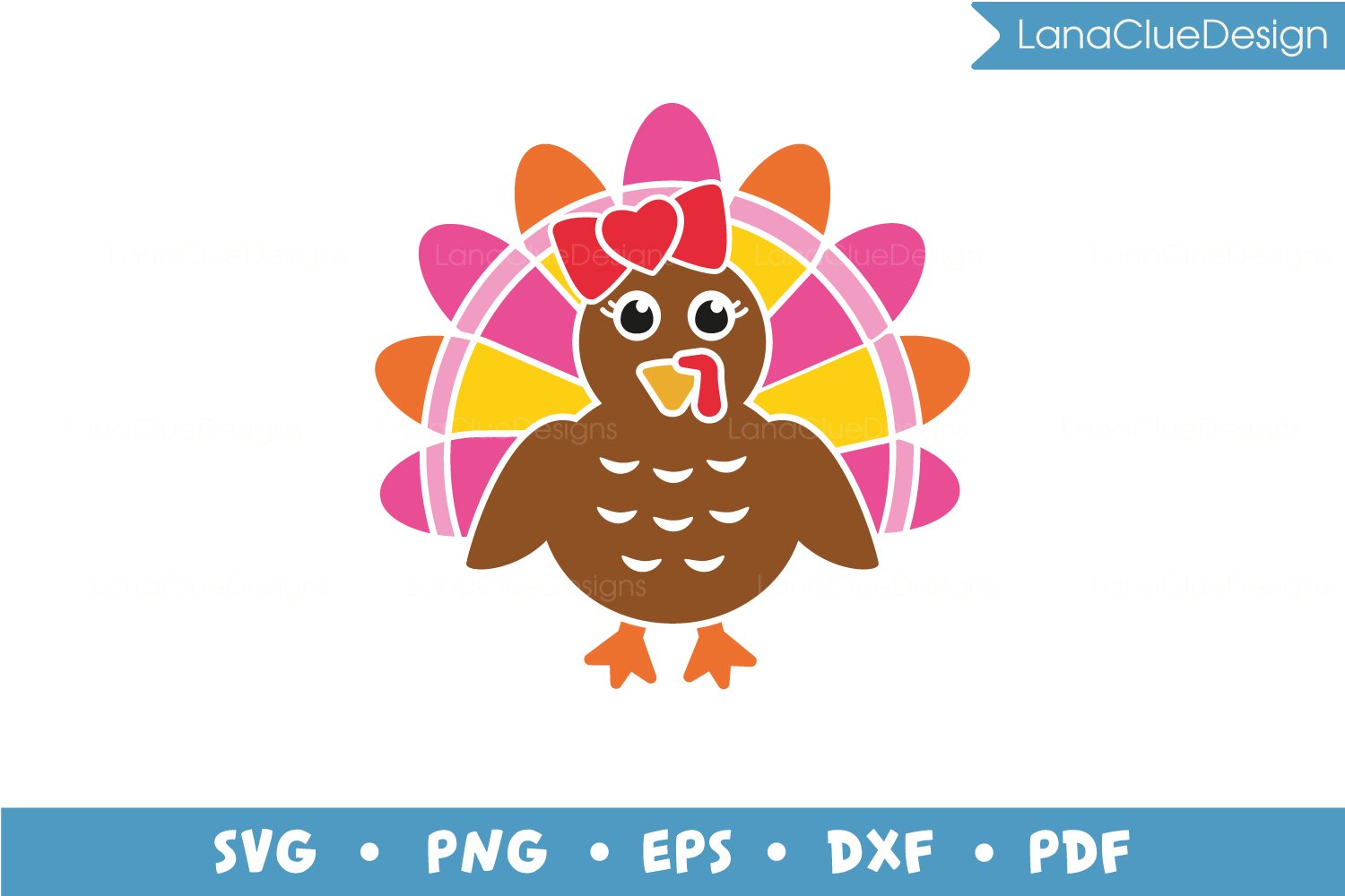 Boy Turkey and Girl Turkey SVG Cut Files - 2 items (902133) | Cut Files ...