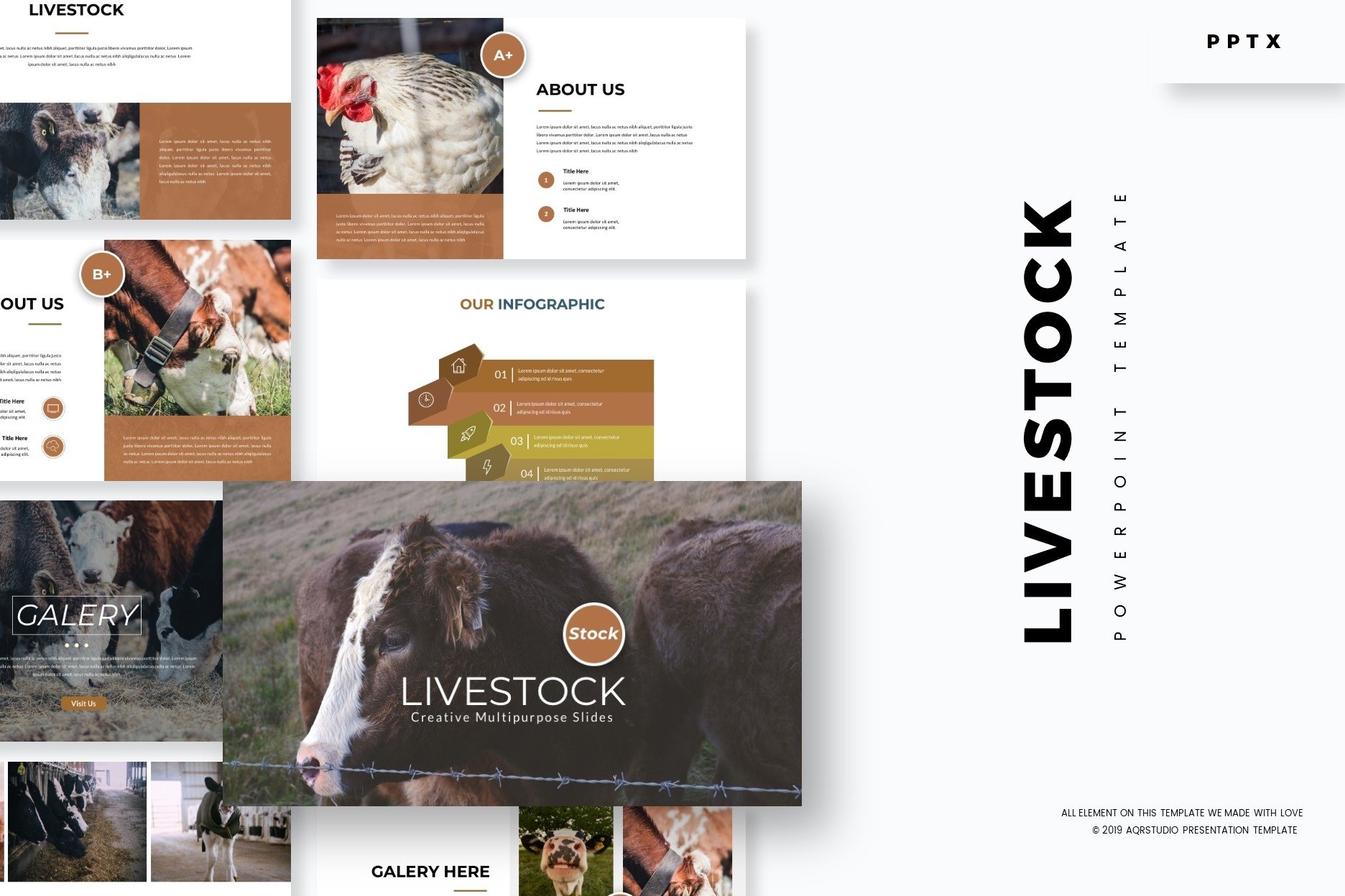 Livestock - Powerpoint Template (330916) | Presentation Templates ...