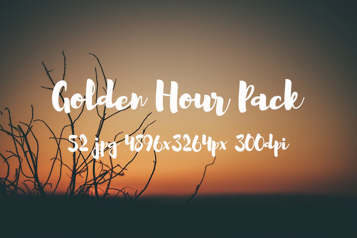 Golden hour Pack (20039) | Nature | Design Bundles