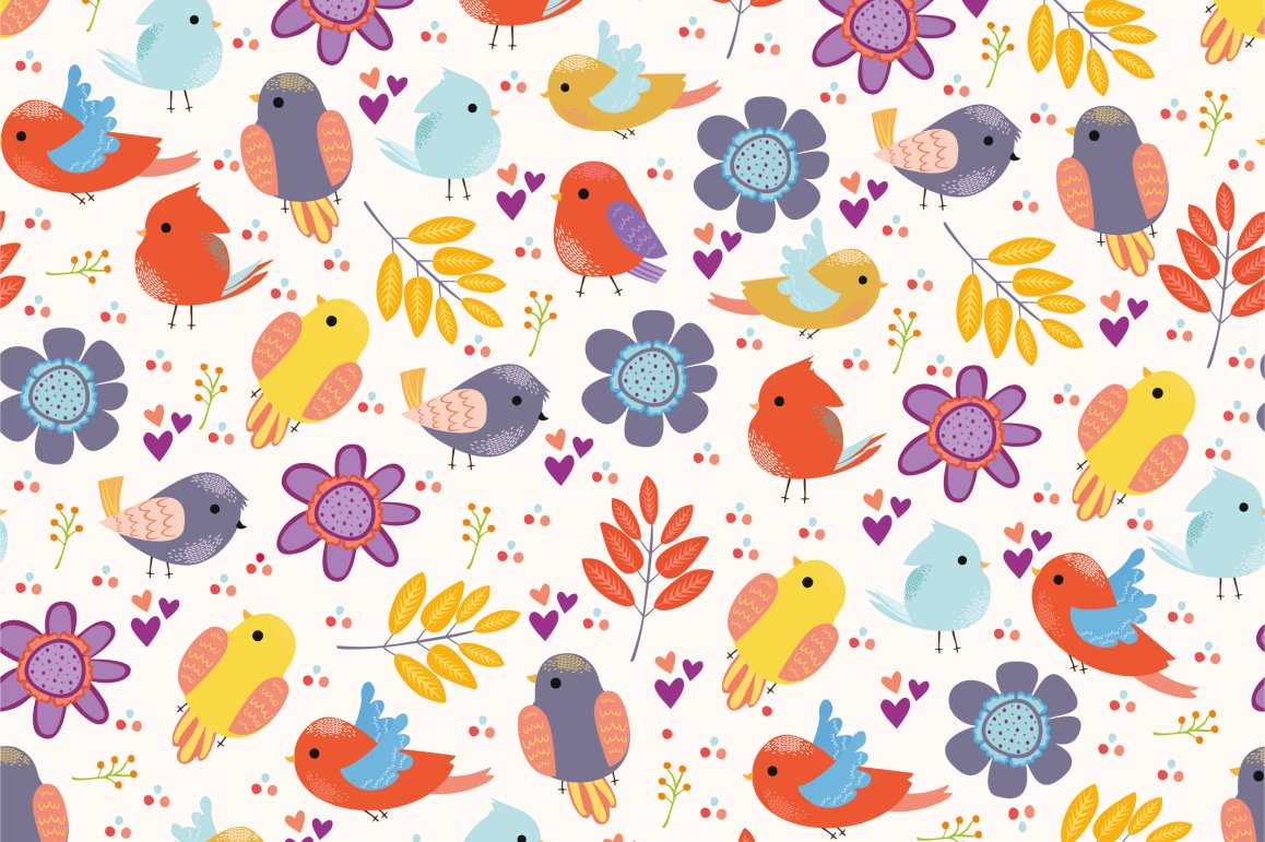 Bird Wallpaper Pattern Patterns
