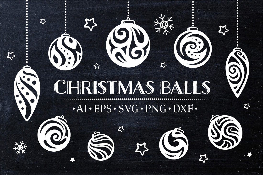 Christmas cutting files set