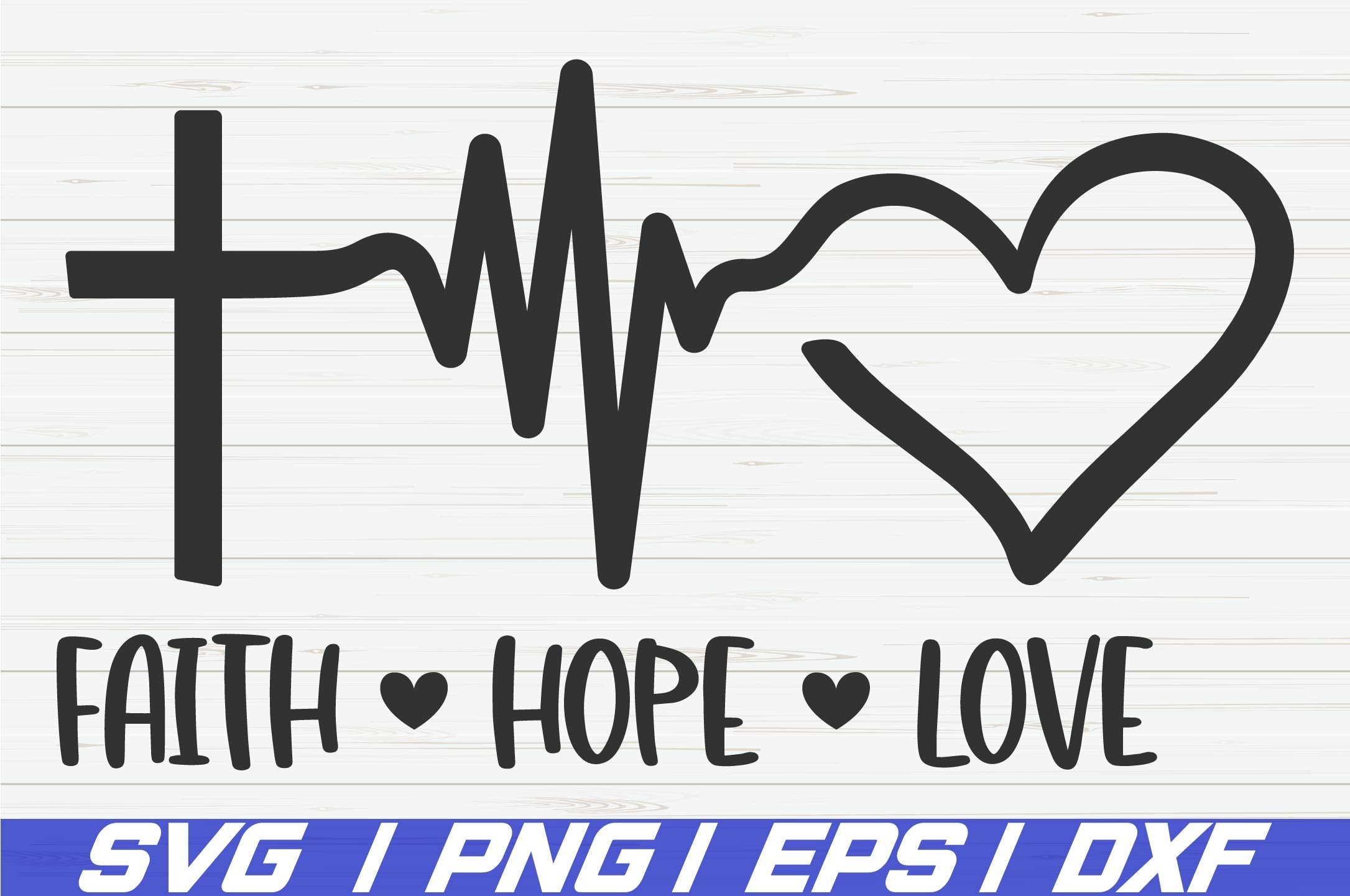 Clip Art & Image Files Papercraft Embellishments Faith svg Instant ...