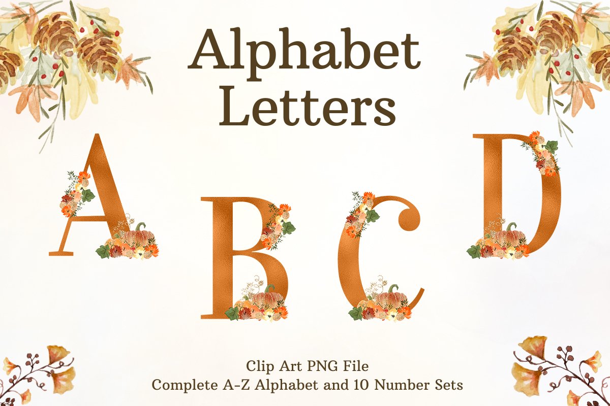 Alphabet Letters Clip Art