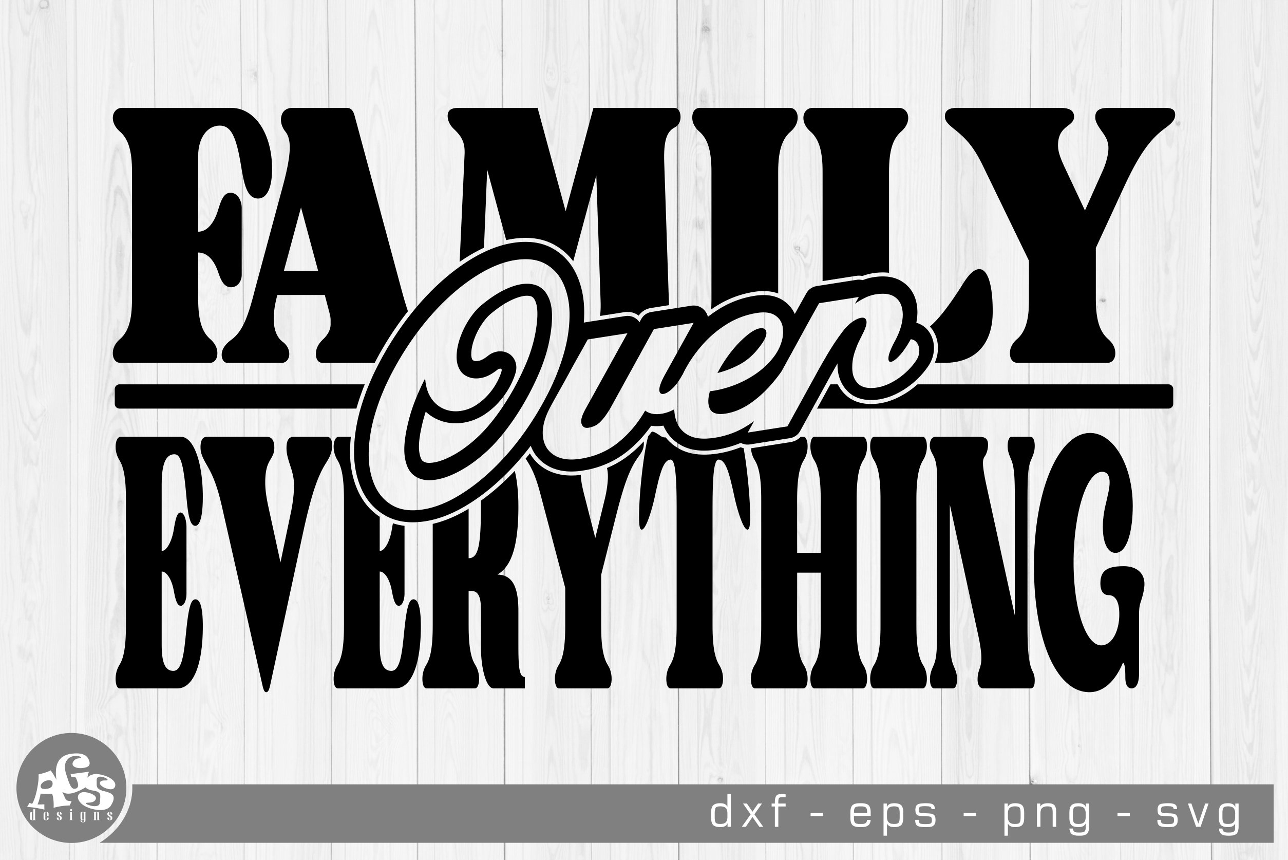 Family Over Everything Logo