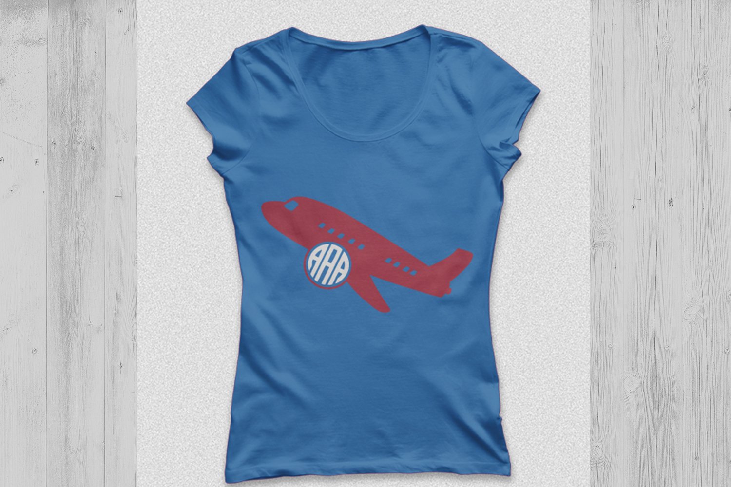 Airplane Svg, Monogram frame cut Files, plane silhouette. (78157) | Cut ...