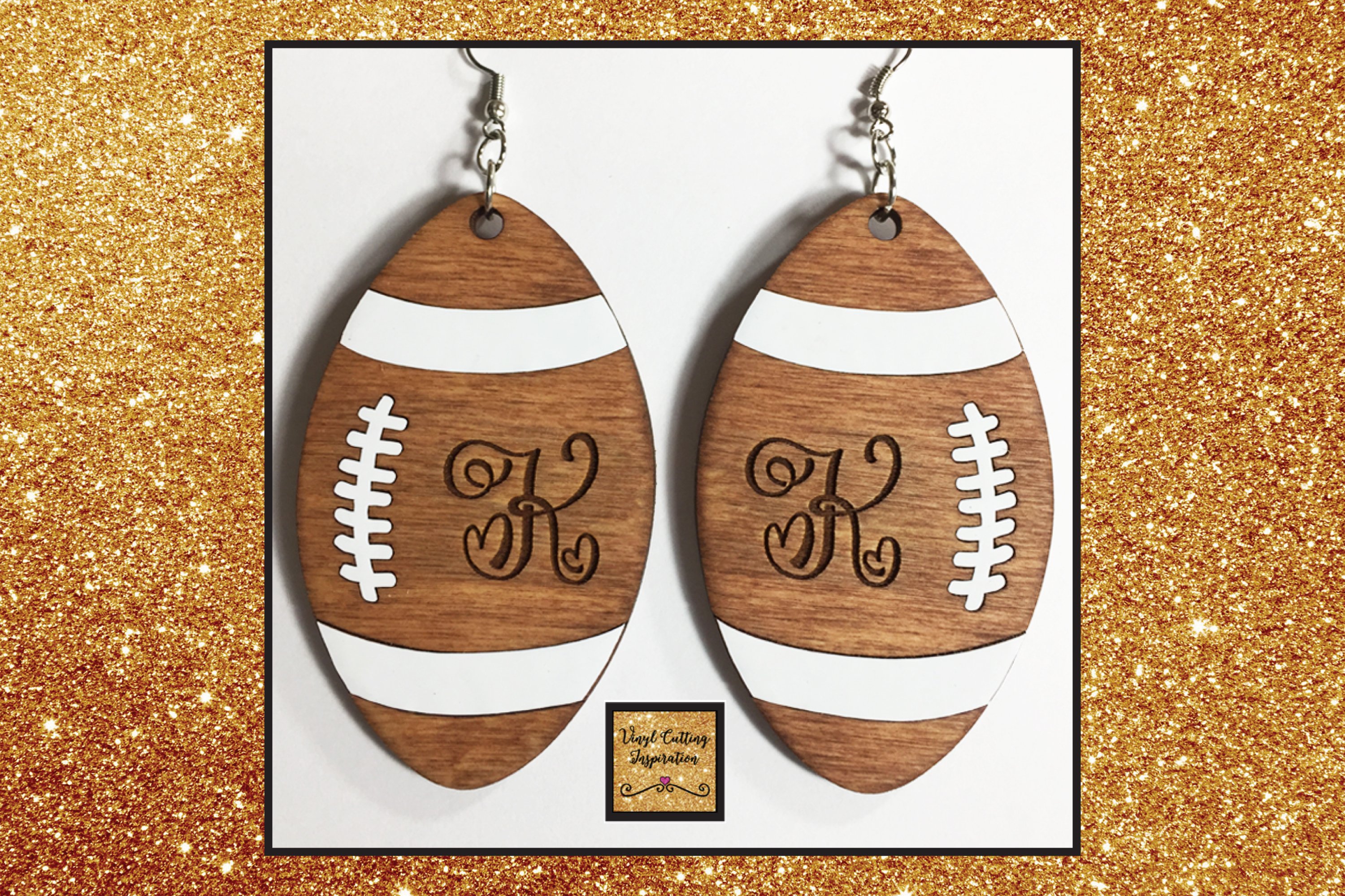 Football Svg, Football Earrings Svg, Football Svg Files, cut (124287 ...