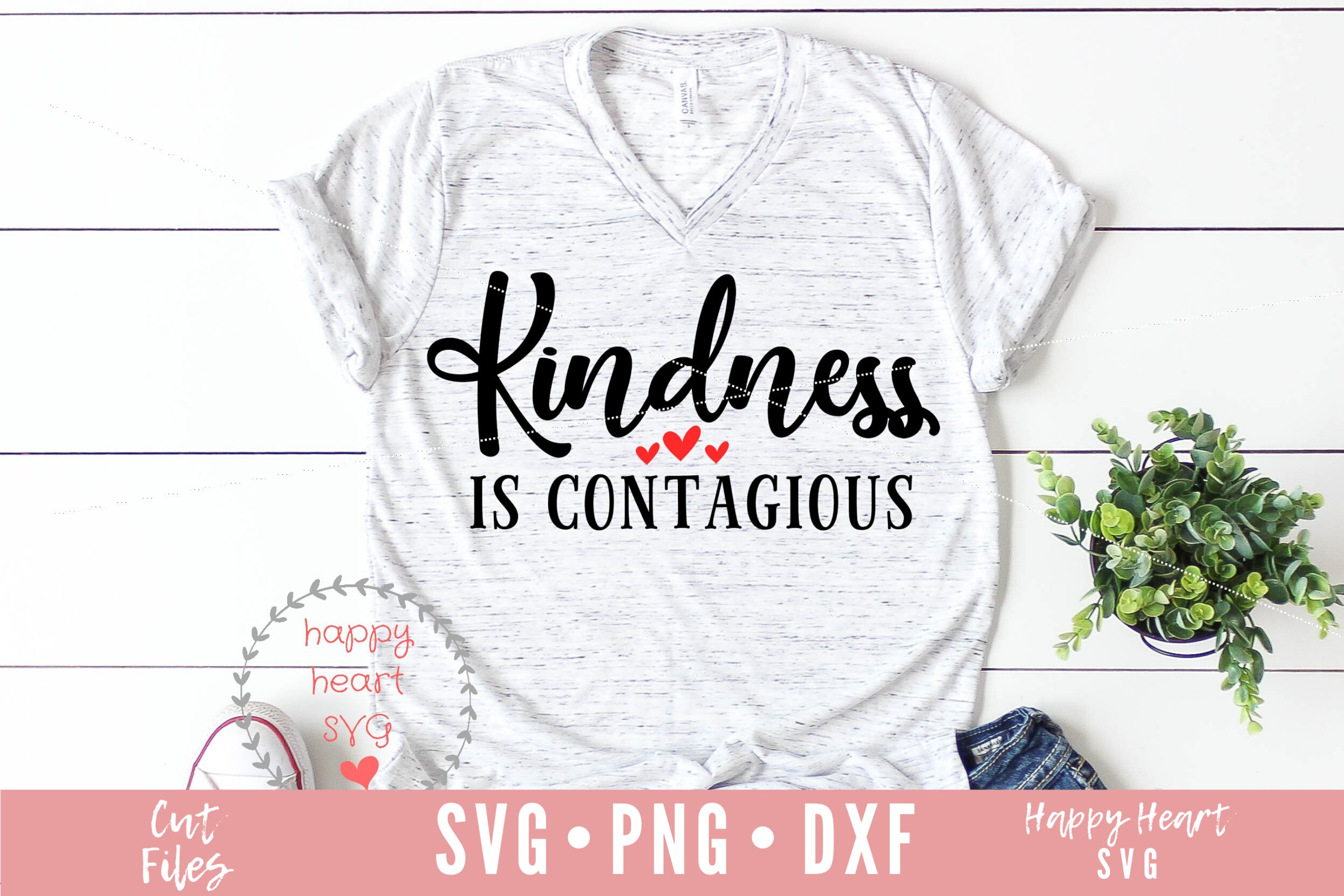 Kindness Is Contagious SVG (767906) | SVGs | Design Bundles