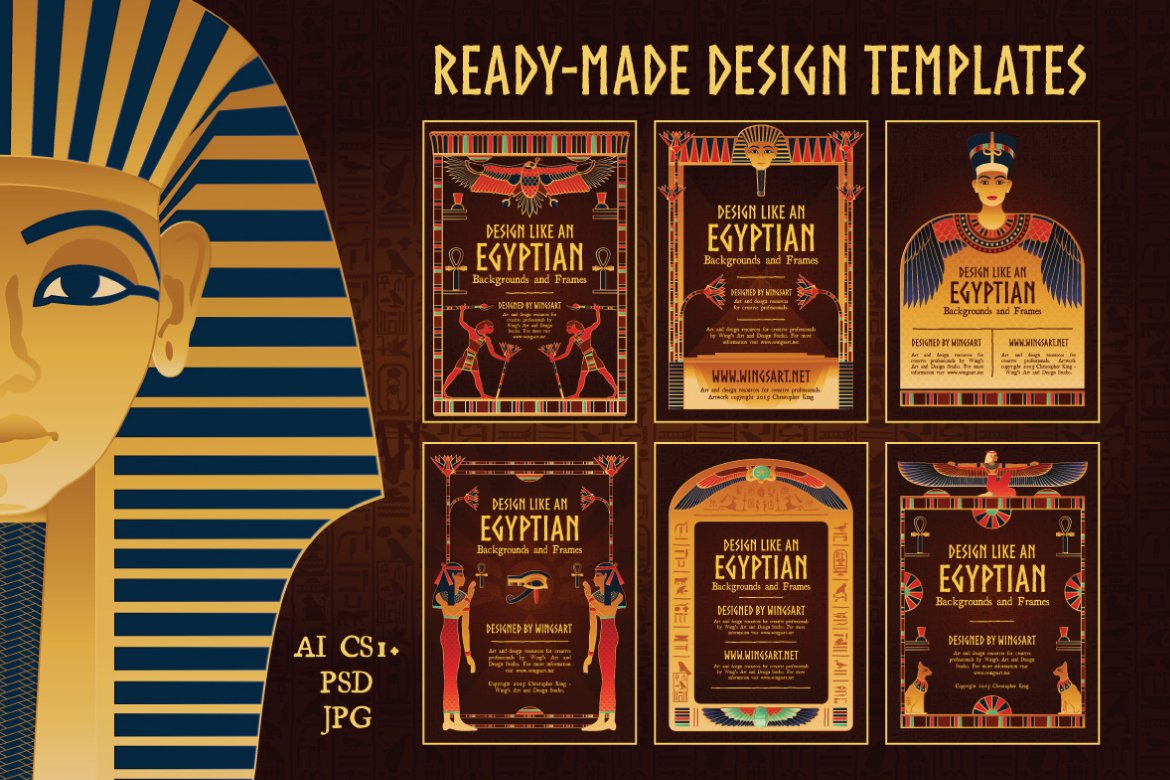 Ancient Egypt Background Design