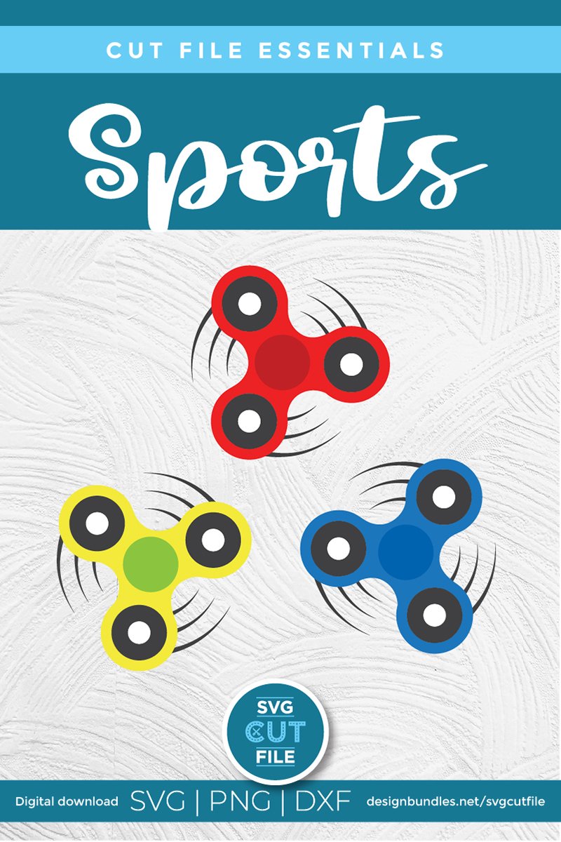 Fidget spinner svg bundle - a hand spinner svg for crafters (248485 ...