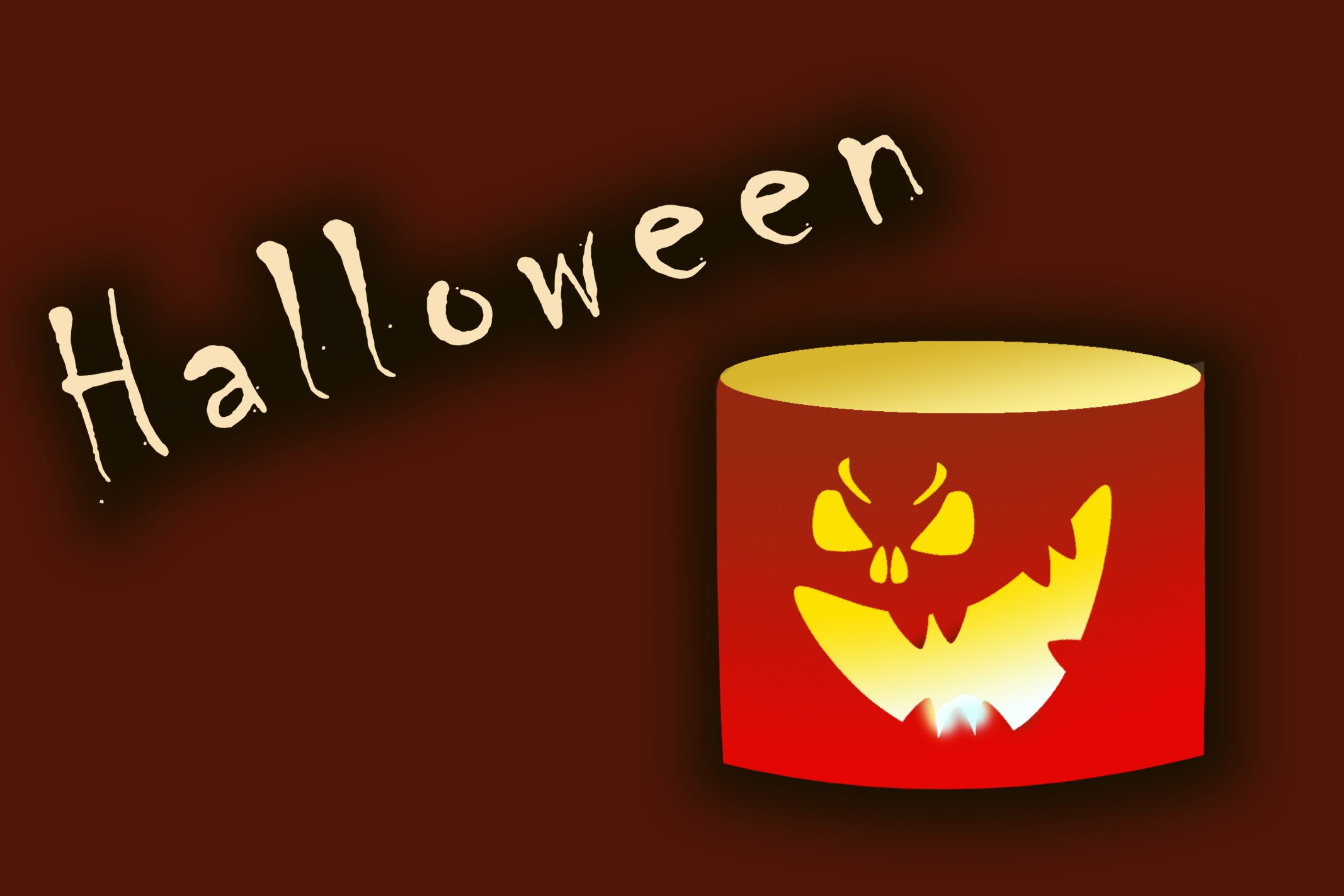 halloween lantern, cutting template. Jack O Lantern Digital (301568 ...