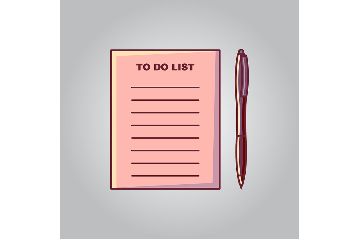 to do list template icon. logo vector illustration (726986) | Logos ...