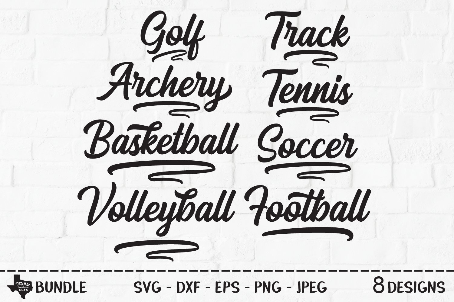 Sports Bundle SVG, Cut File, Sport Shirt Designs (1264706) | SVGs ...
