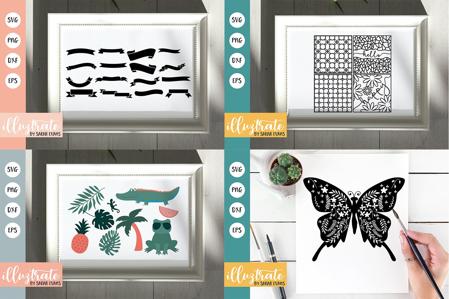 HUGE SVG Graphics Bundle - illustration SVG Cut Files (367489 ...