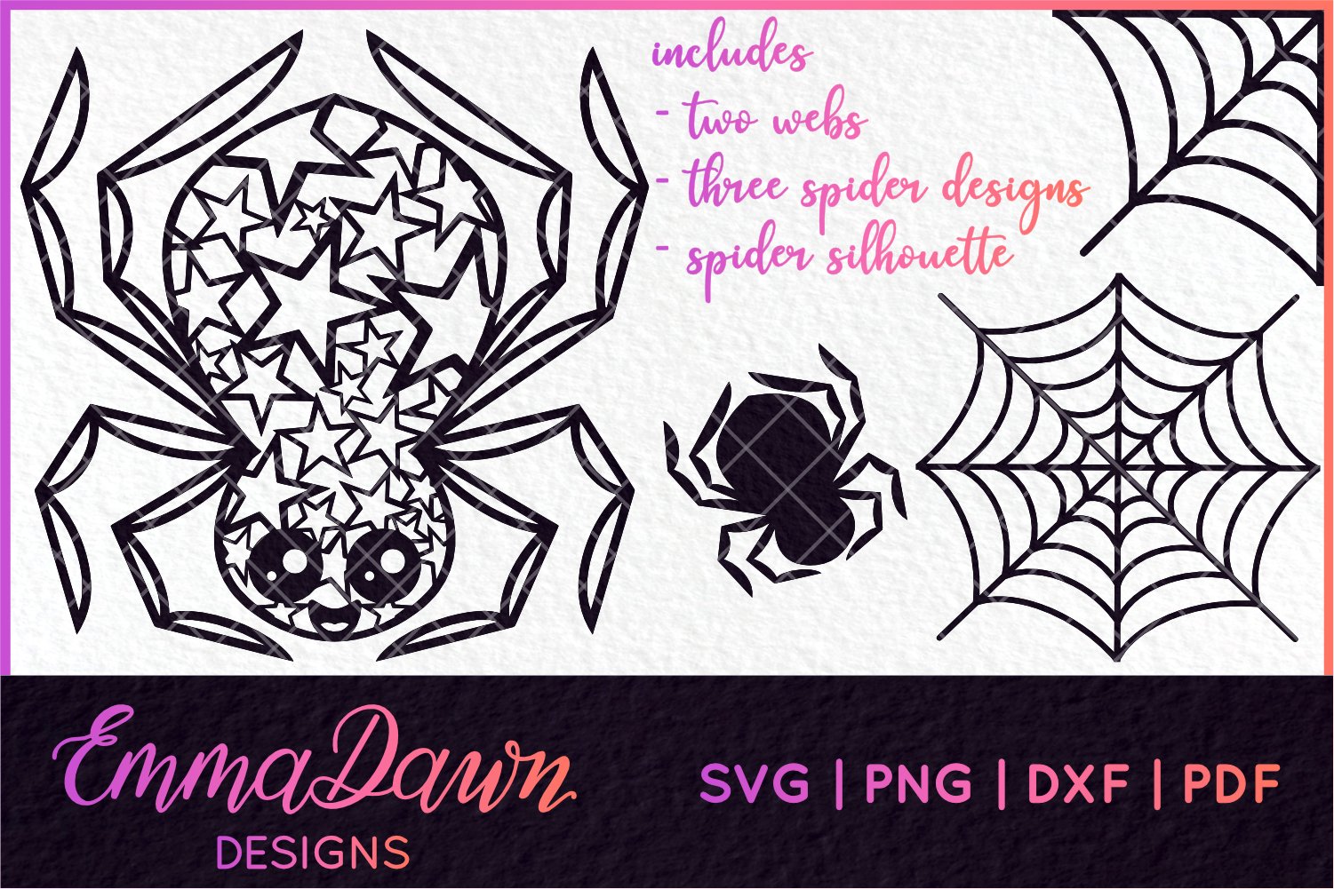 WEBSTER THE SPIDER SVG MINI BUNDLE HALLOWEEN DESIGNS (857690) | Cut ...