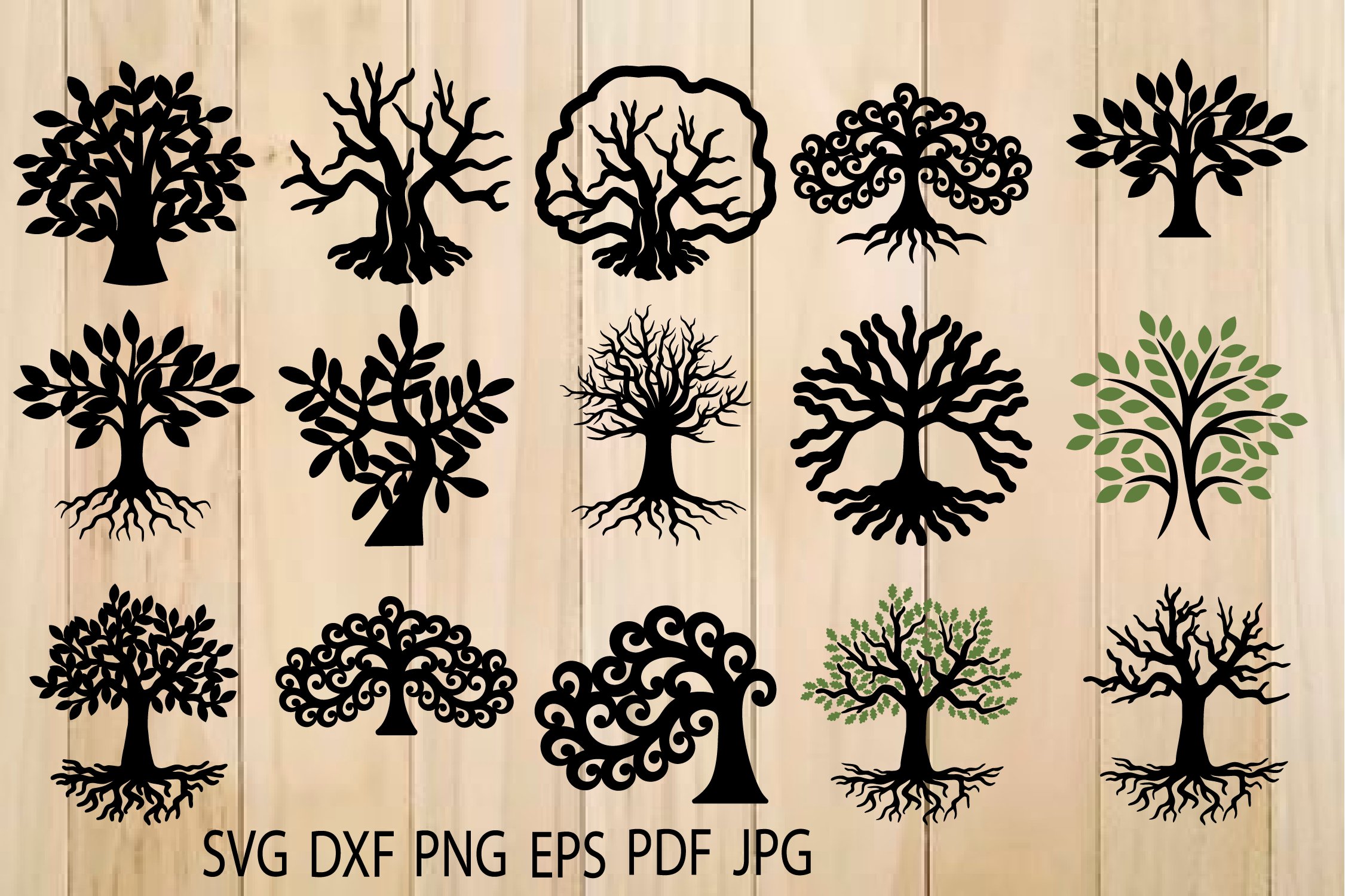 Tree of Life SVG, Trees, Tree Cut File, Tree SVG For Cutting (740799 ...