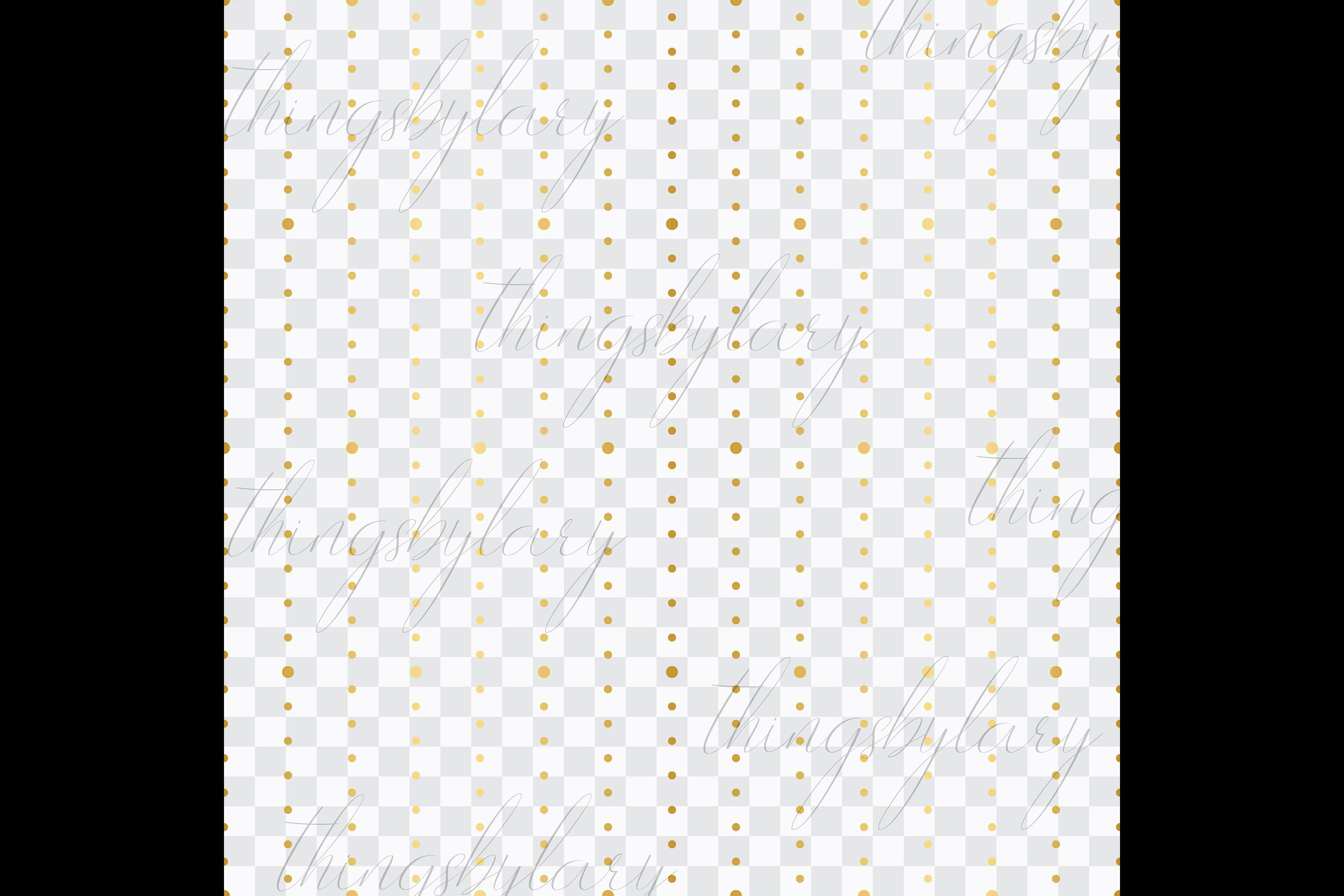 16 Seamless Gold Minimalist Dot Overlay Transparent Papers (135151 ...