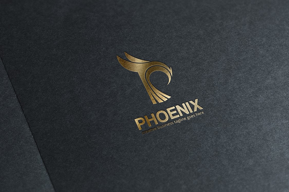 Phoenix Letter P Logo (546979) | Logos | Design Bundles