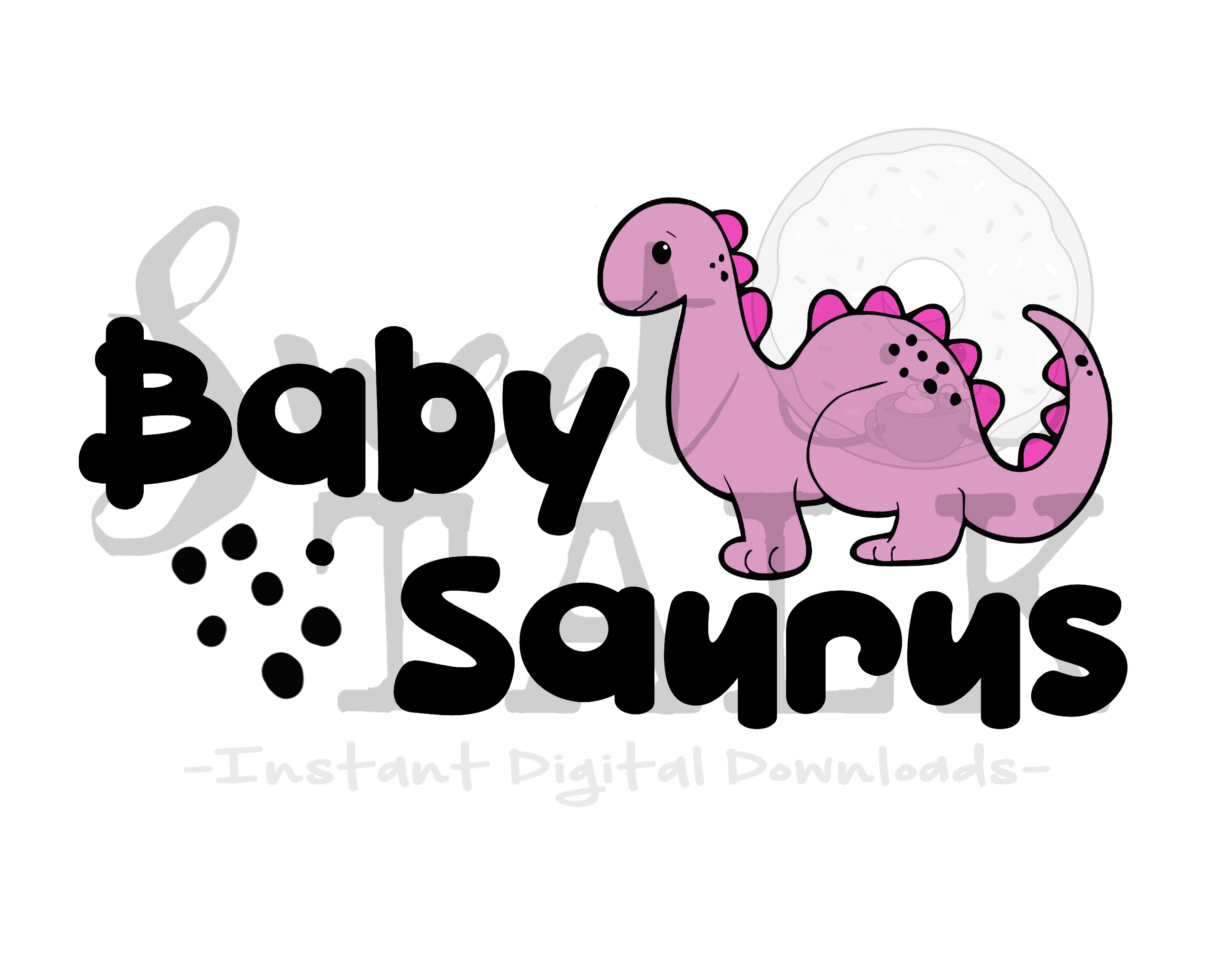 Baby Saurus -svg,dxf,png,jpg, Instant Digital Download (72534 ...