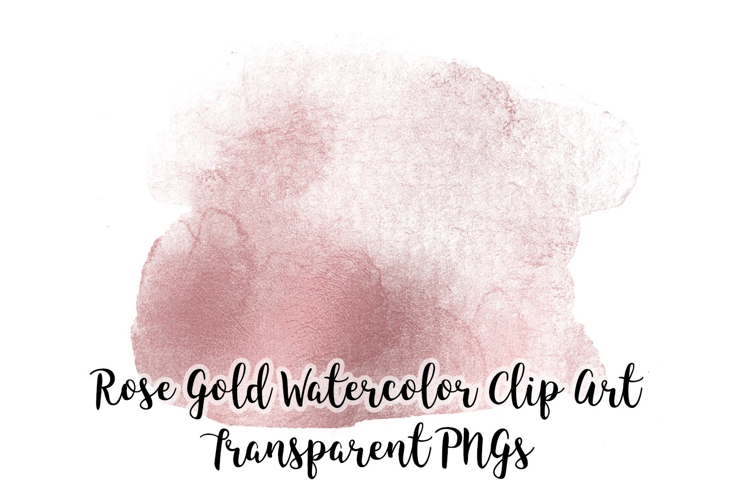 Rose Gold Watercolor Clip Art, Transparent PNGs (659430) | Decorations ...