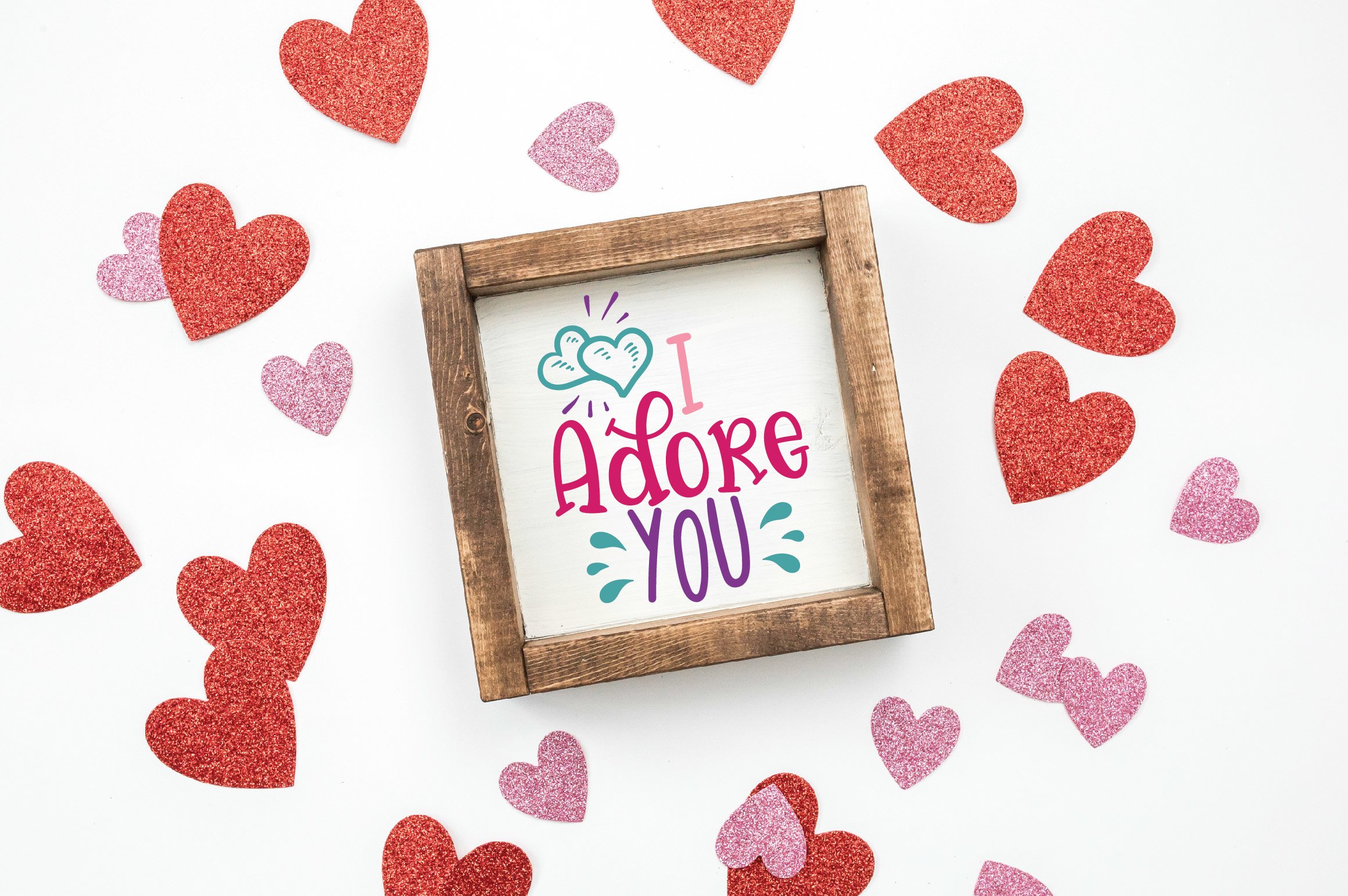I Adore You SVG Cut File - Valentine SVG EPS DXF PNG PDF AI (182029 ...
