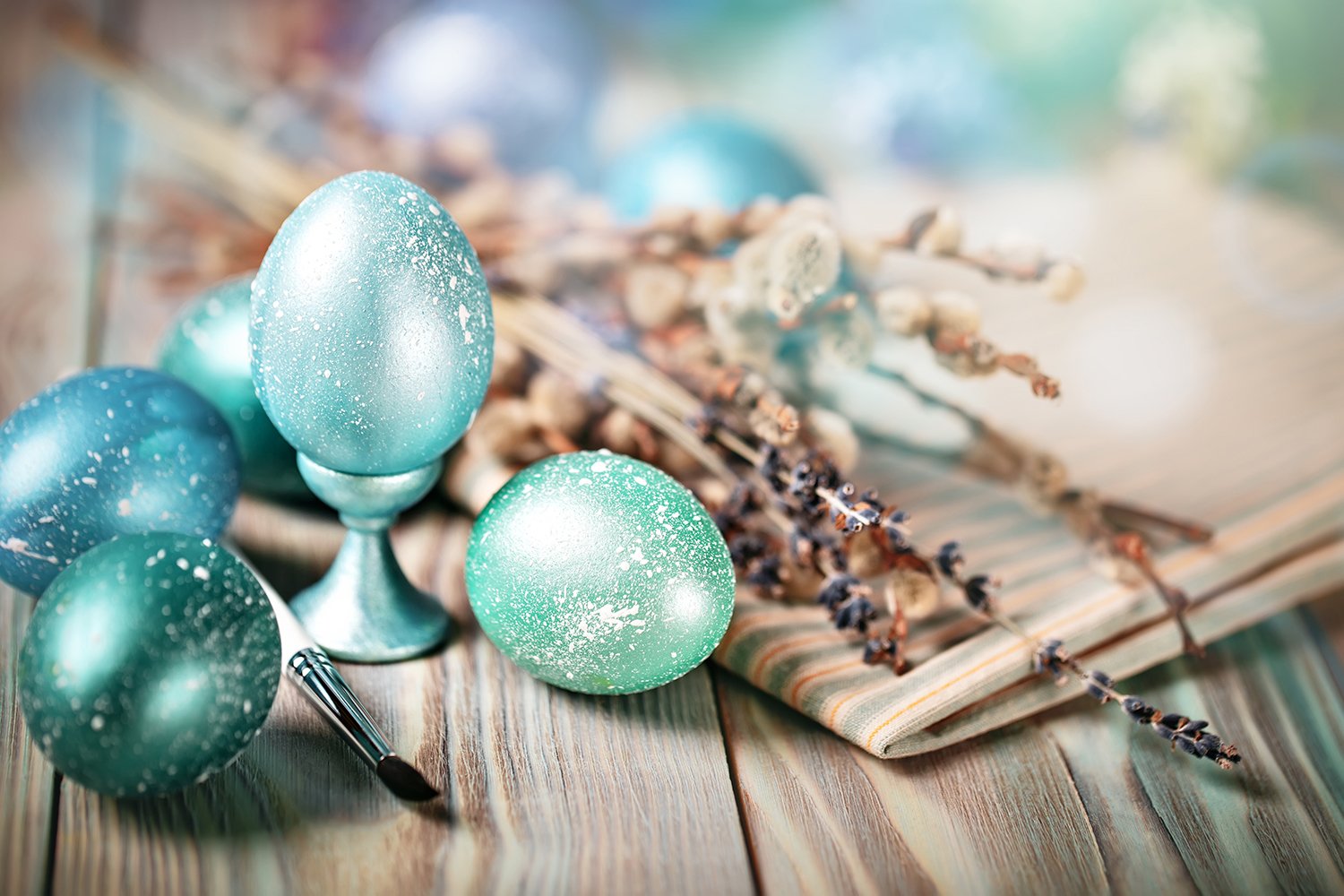 Bundle of greeting Easter backgrounds. (455712) | Food and Drink ...