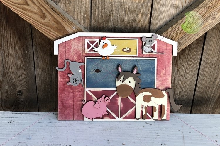 Barn/Farm Theme Milestone Set (562201) | Cut Files | Design Bundles