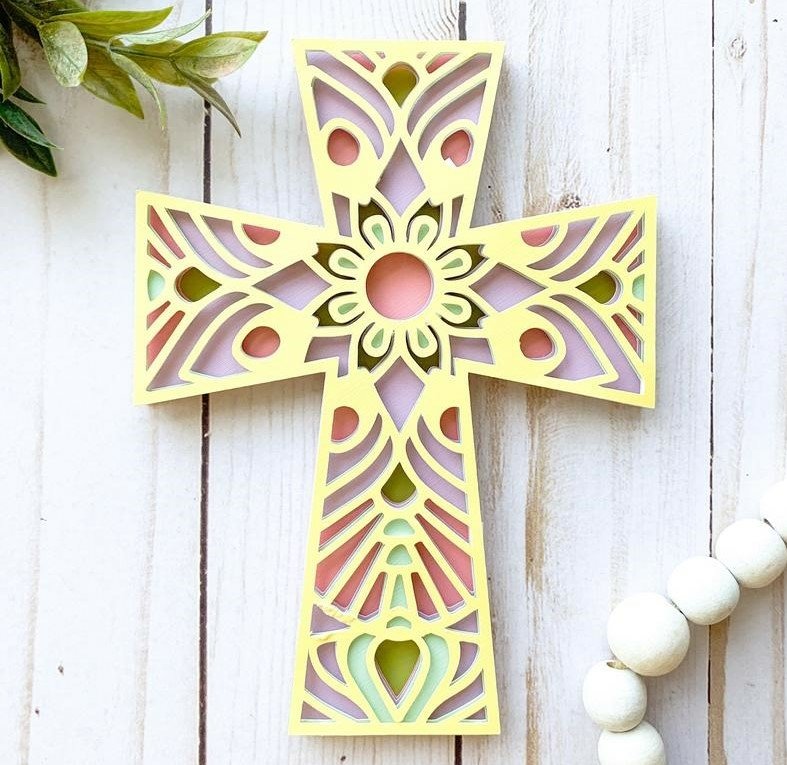 3D Easter Mandala Layered Paper Craft Bundle- Digital File (1200584 ...