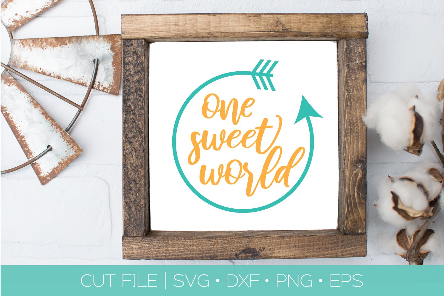 One Sweet World SVG DXF Cut File | Boho Tribal Arrow SVG (347907 ...